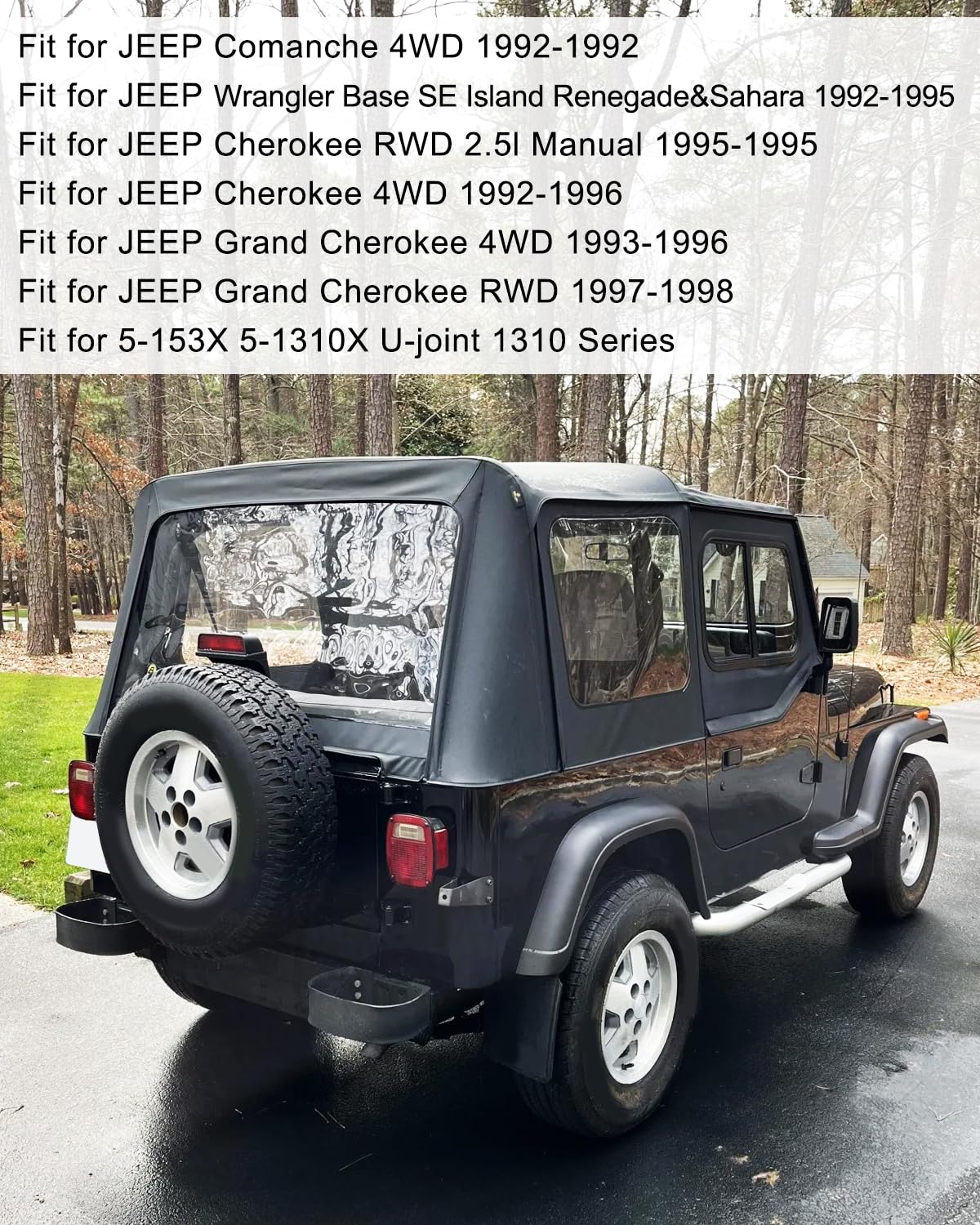 Snapklik.com : Rear Driveshaft Slip Yoke Fit For Jeep Wrangler Grand ...