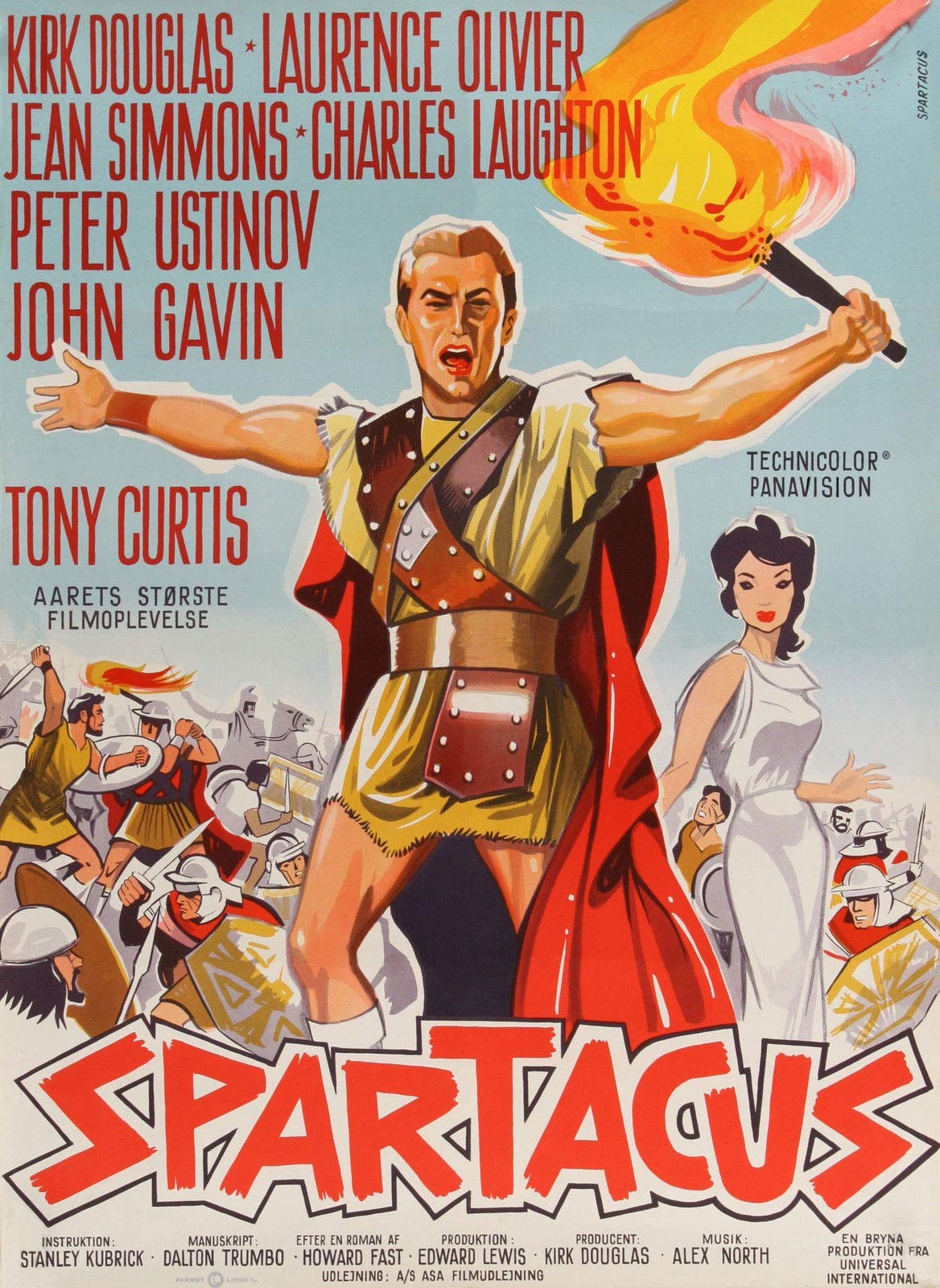 Spartacus Poster Kubrick