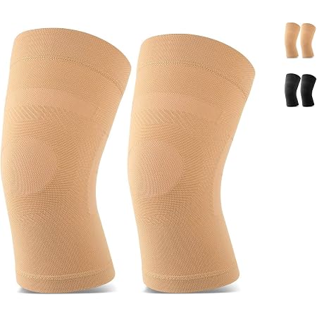 Amazon.com: Knee Compression Sleeves, 1 Pair, Can Be Worn Under Pants ...