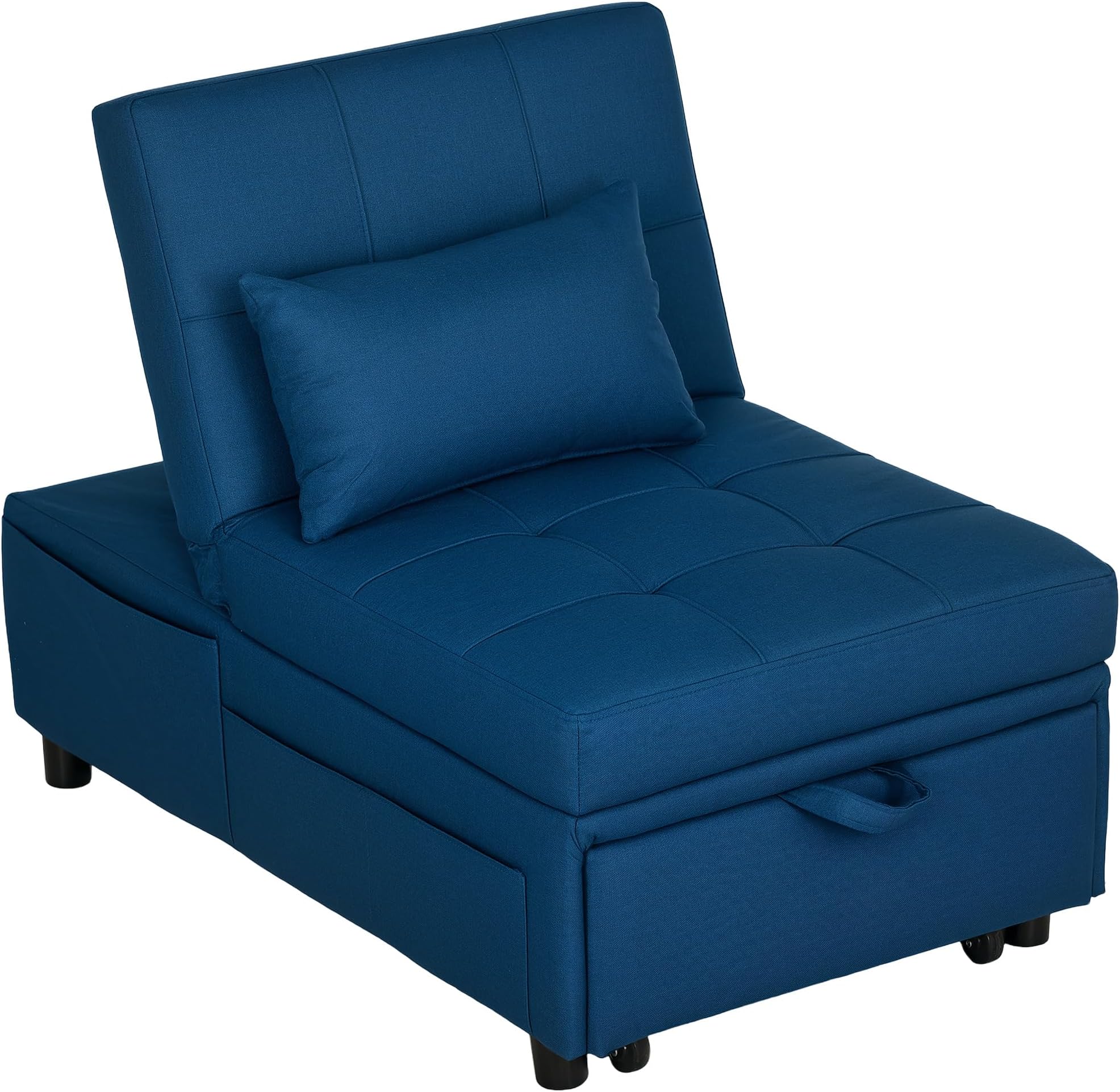 Chauffeuse 1 Place Convertible Adulte, Fauteuil Lit avec Dossier ...