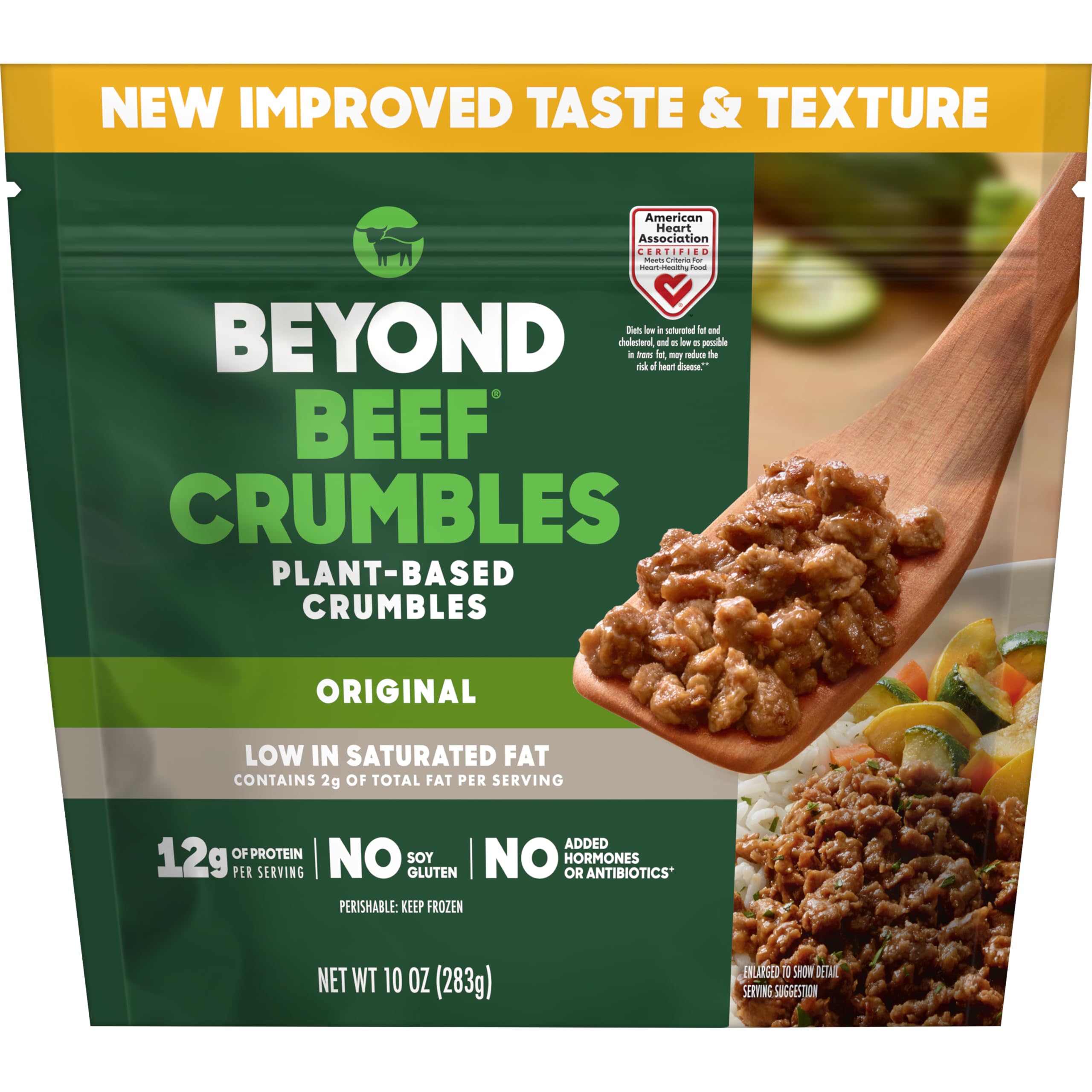 Beyond Beef Crumbles From Beyond Meat Plant Based Meat Frozen ...