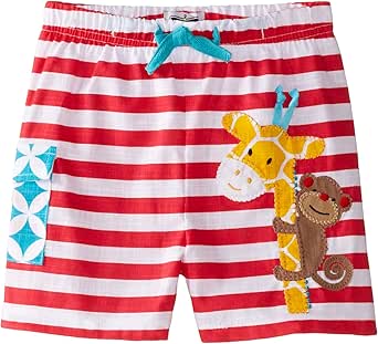 Amazon.com: Mud Pie Baby Boys' Giraffe Swim Trunks, Multi, 12 18 Months ...
