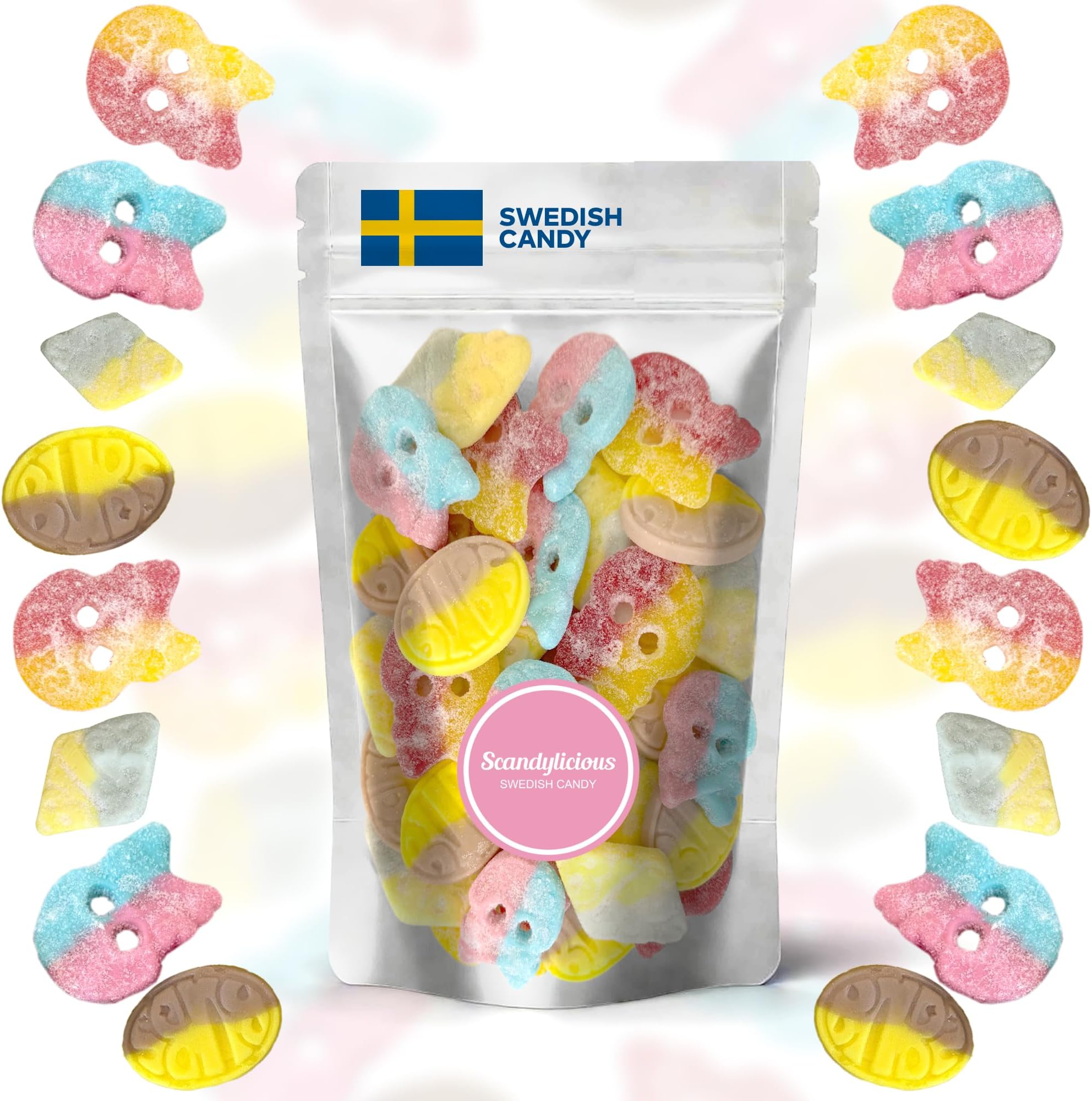 Amazon.com : Bubs Swedish Candy Mix (0.5 LB) Assortment Bag – Tutti ...