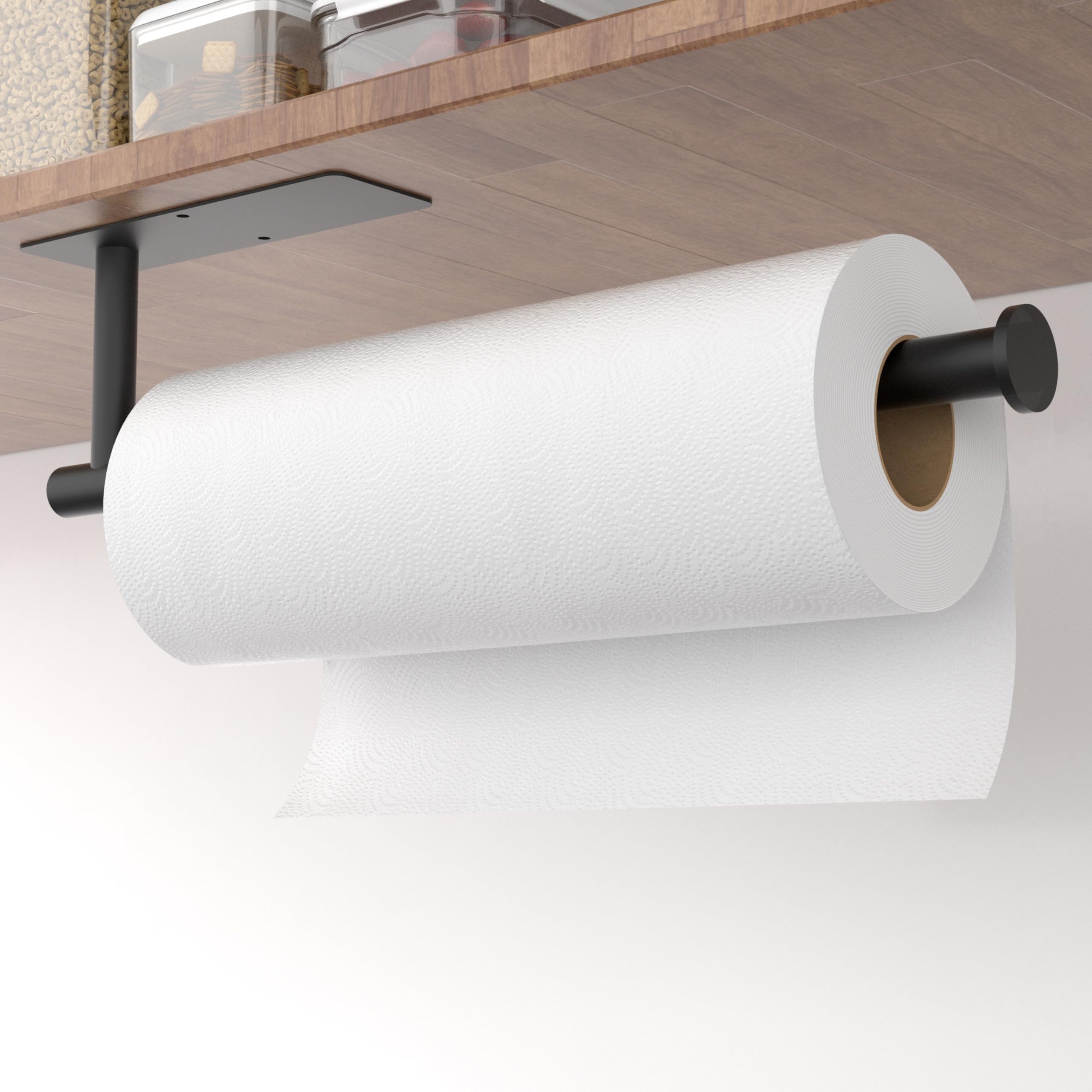 Amazon.com - YUBEYI Paper Towel Holder, 2024 New Upgraded Under Cabinet ...