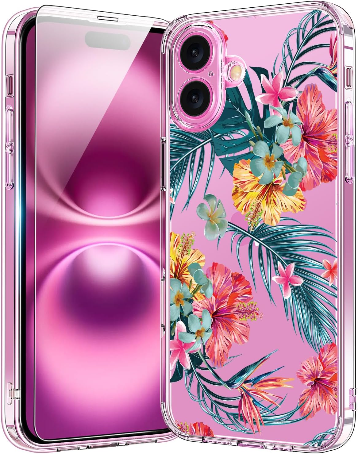 Amazon.com: bicol for iPhone 16 Case with Screen Protector, Enhanced ...