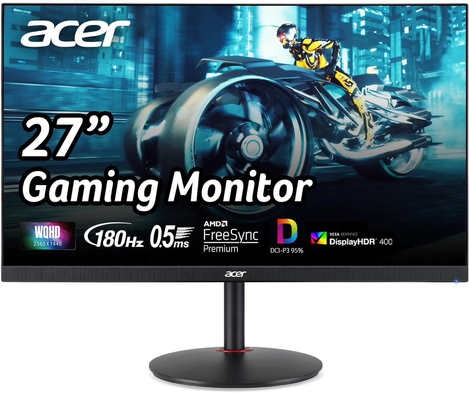 Amazon.com: Acer Nitro 27" WQHD 2560 x 1440 PC Gaming Monitor | AMD ...