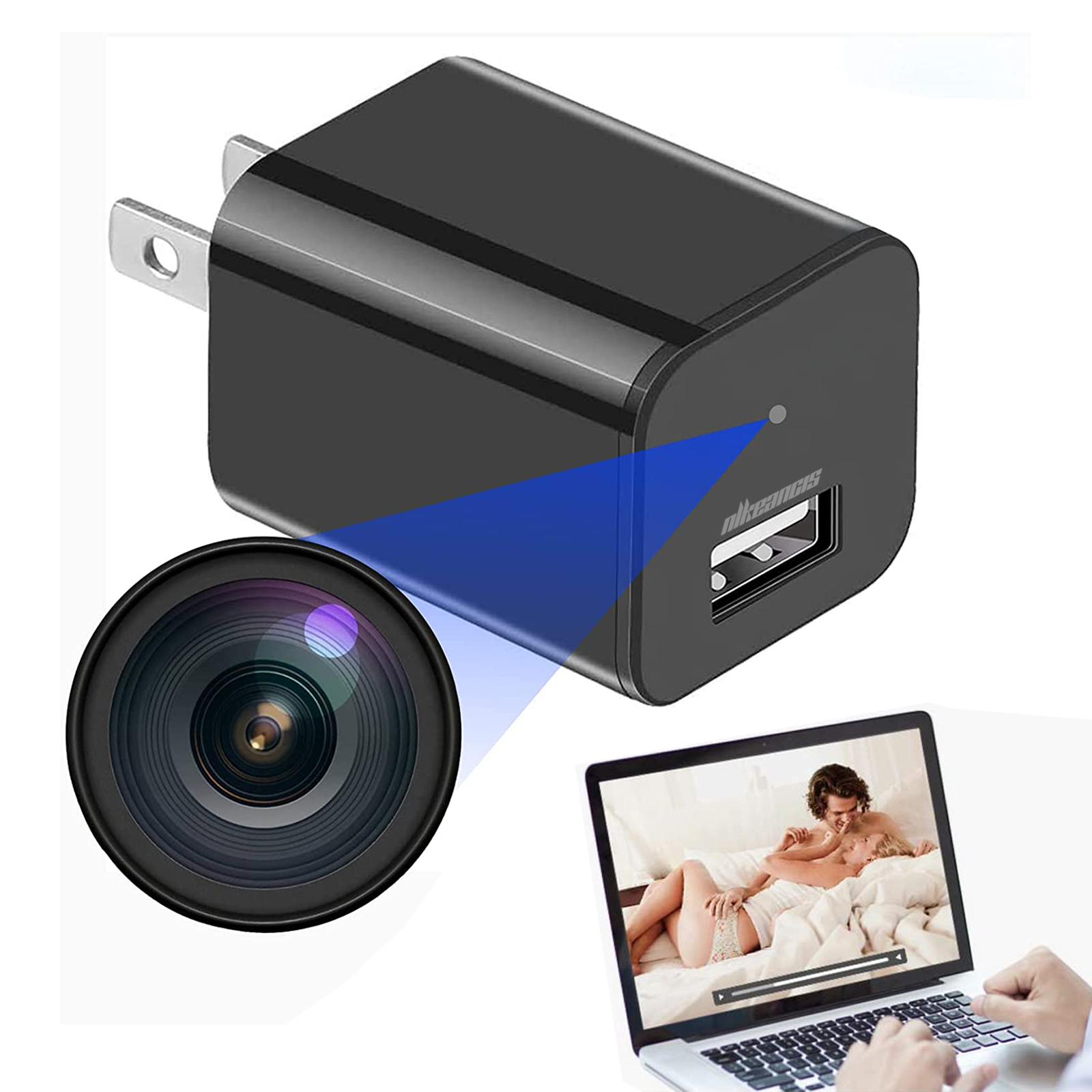 Watch Hidden Camera Charger, Spy Camera on Amazon Live