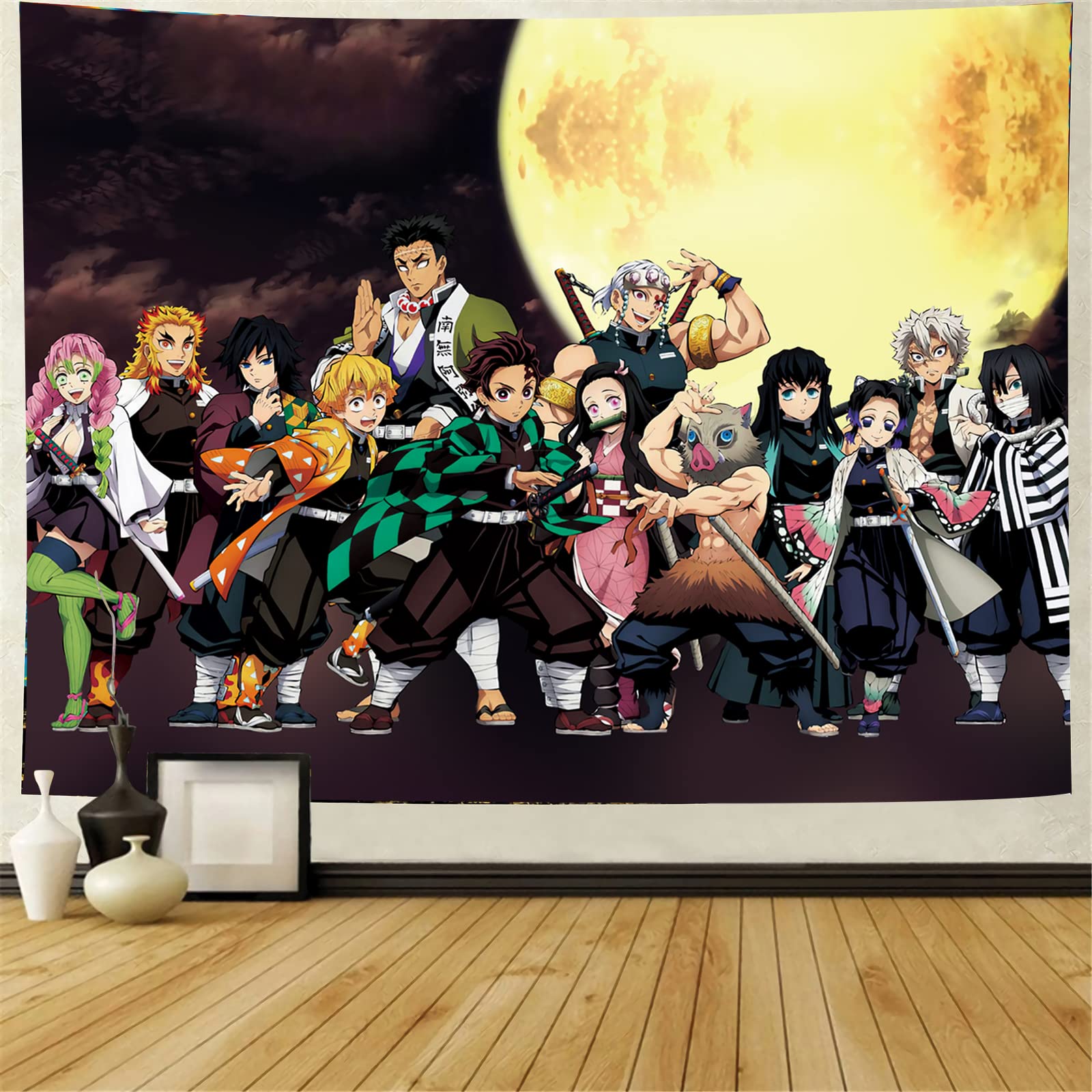 Amazon.com: Japanese Anime Poster - Tapestry - Birthday Decorations ...