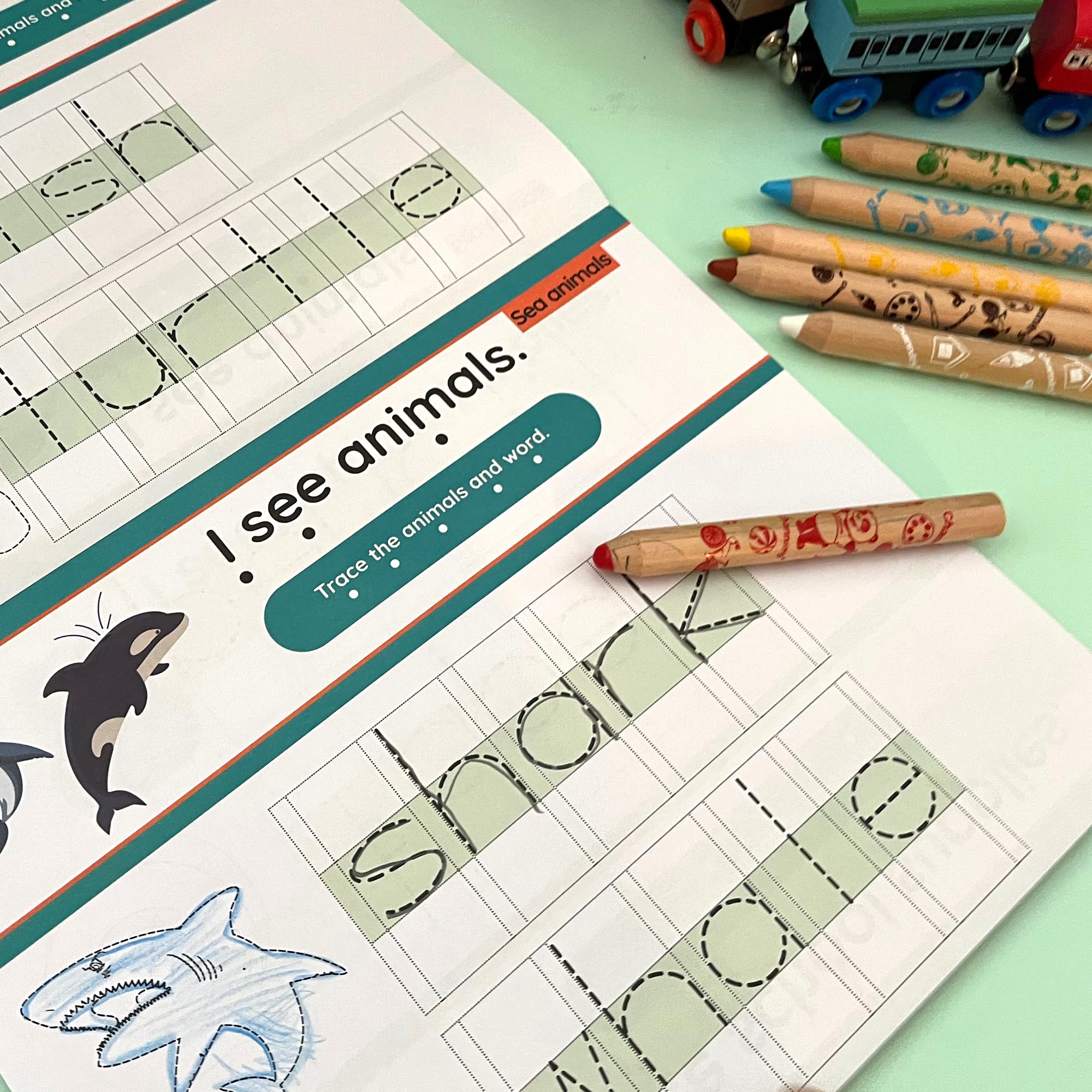 Snapklik.com : Channies Multi-Sensory Learning Workbook For Pre-K To ...