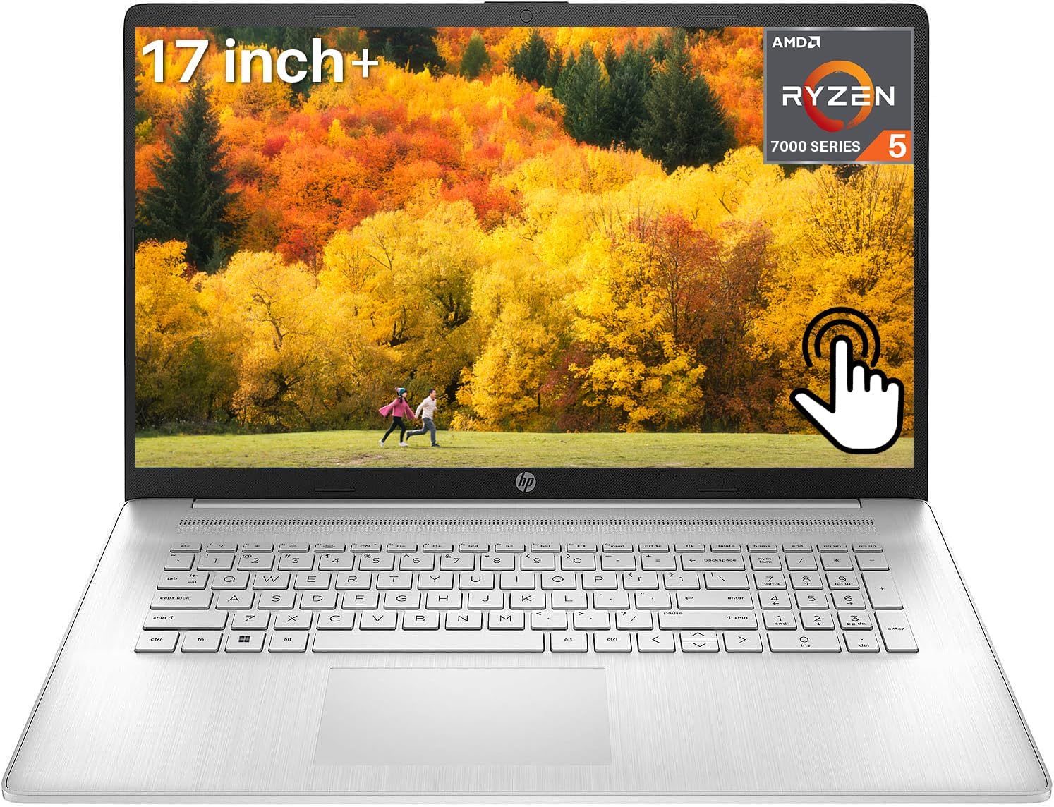 Amazon.com: HP 2023 Newest Touchscreen Business Laptop, 17.3 Inch HD+ ...