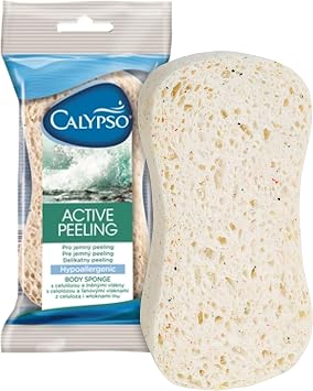 Calypso Natural Active Peeling Bath Sponge : Amazon.co.uk: Beauty
