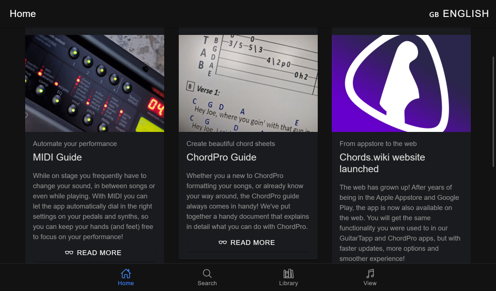 chords.wiki - App on Amazon Appstore
