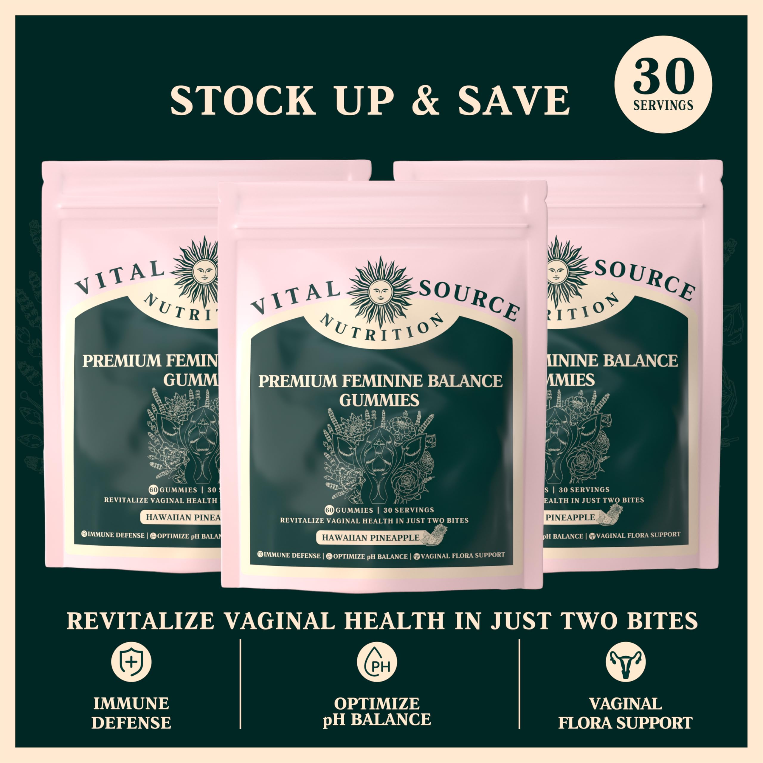 Snapklik.com : Vital Source Nutrition - Premium Feminine Balance ...