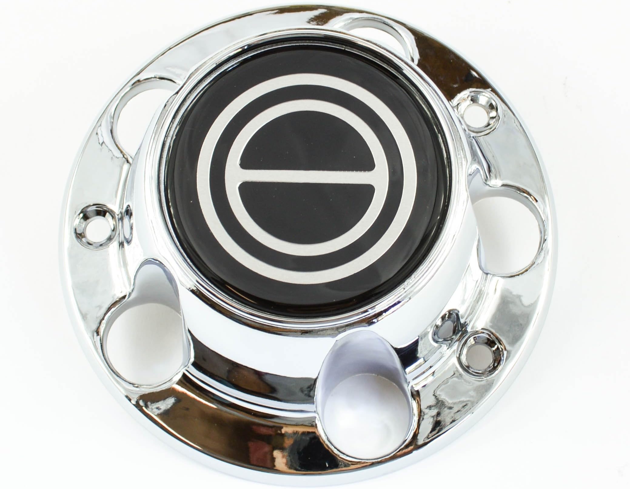 Amazon.com: BB Auto New Wheel Hub Center Cap Chrome Red Replacement for ...