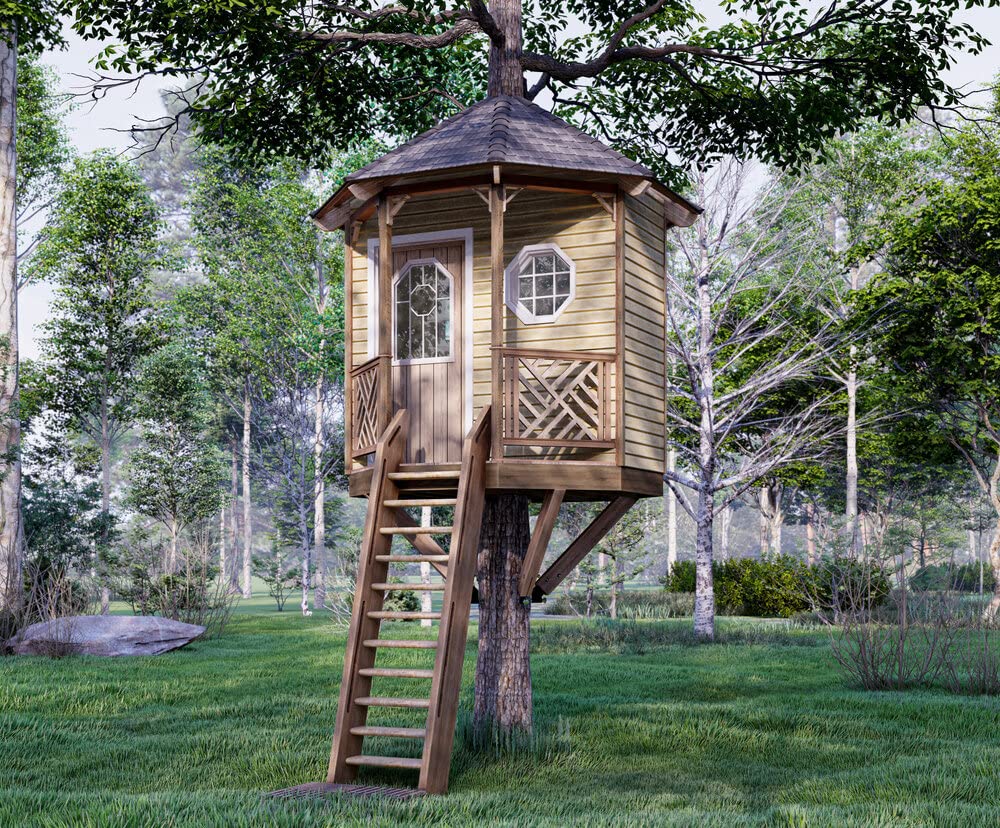 Amazon.com: TyCa Industries Octagon Bracket Kit - 8' Wall Mount Steel ...