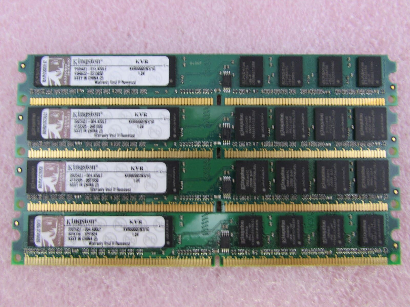 Kingston ValueRAM 256MB 266MHZ DDR PC2100-DIMM CL2 (KVR266X64C2/256) at ...