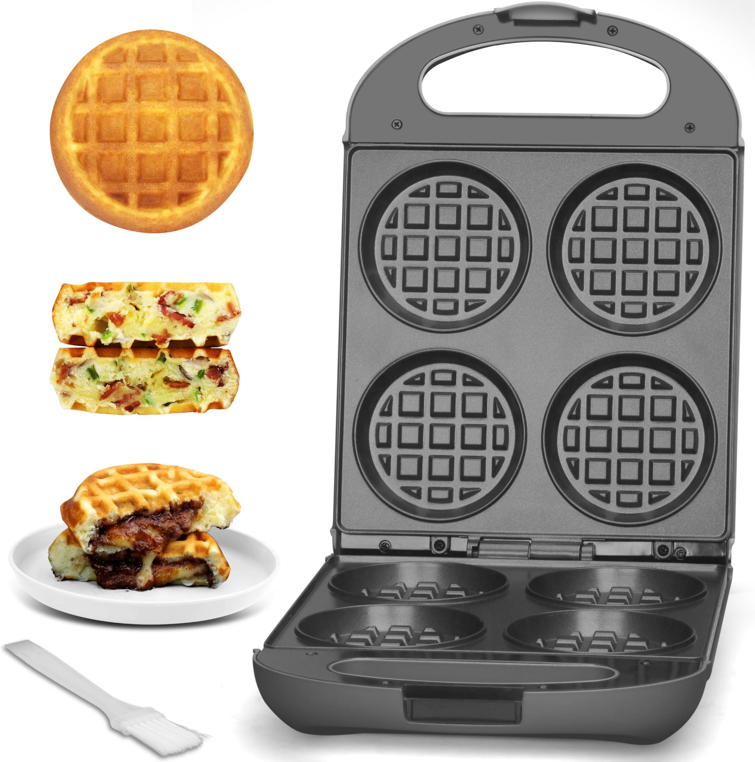 Amazon.com: Presto Belgian Waffle Bowl Maker (03500) and Presto ...