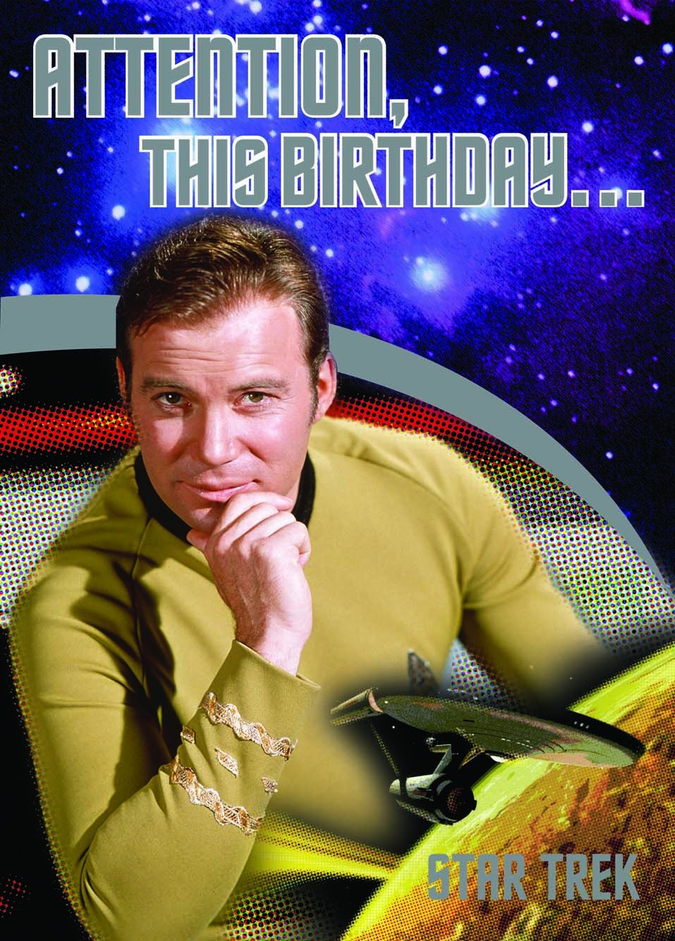 Star Trek Birthday Greetings 1) Birthday AI Generated Card Star Trek