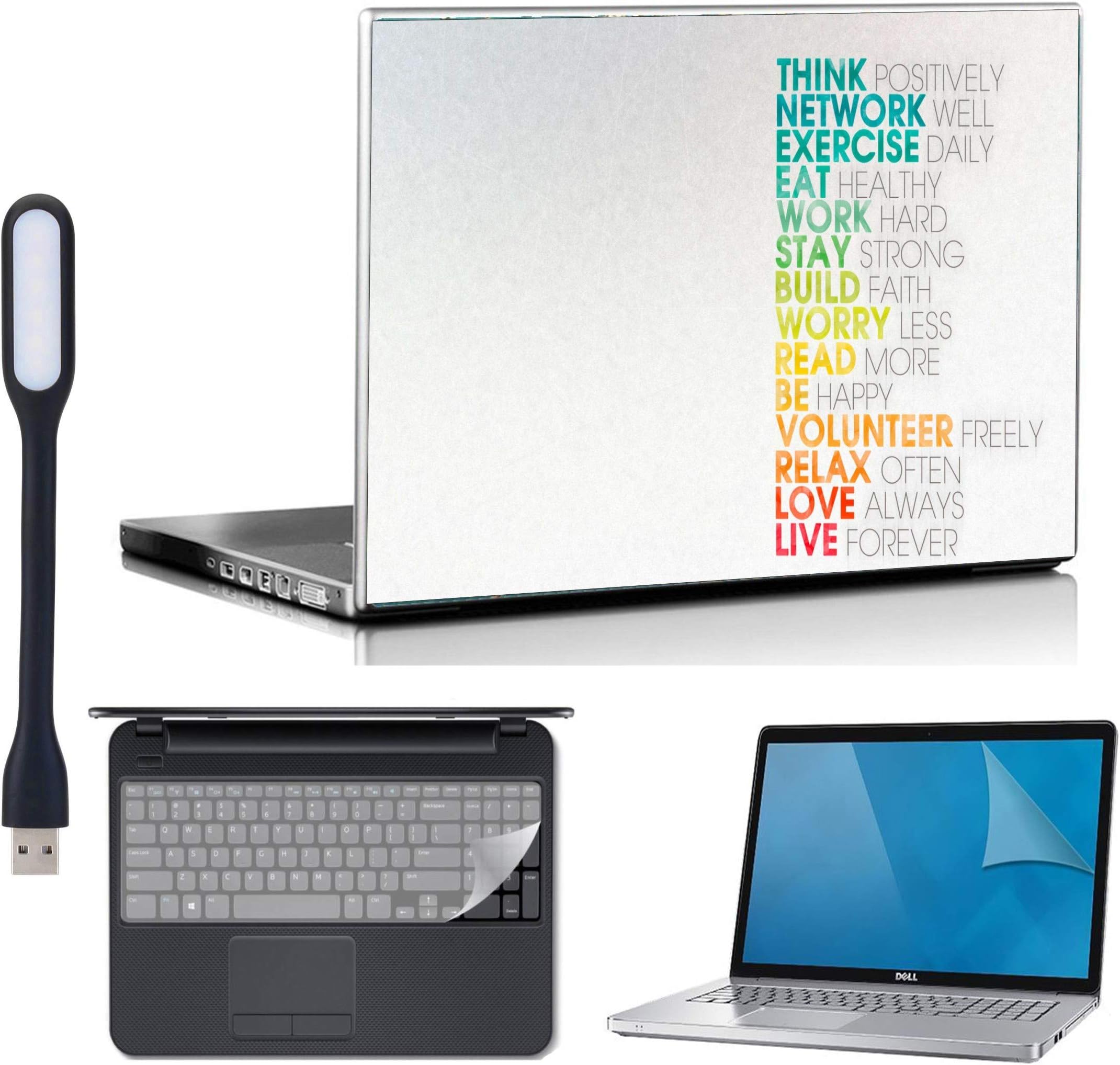 Ramiya 3 in 1 Combo -Lamination Laptop Skin 14 inch Screen Guard ...