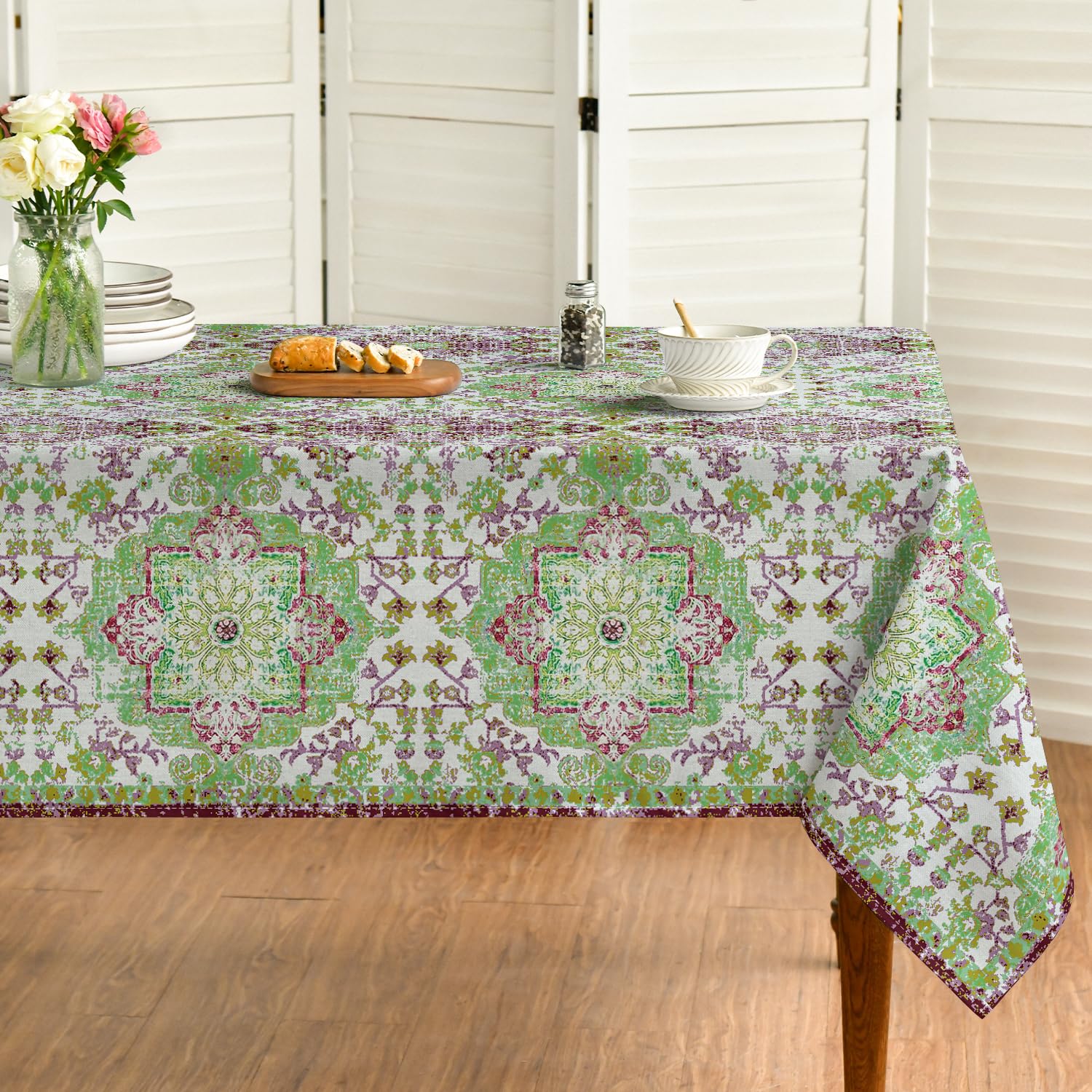 Amazon.com: Horaldaily Boho Bohemia Style Tablecloth 60x84 Inch ...