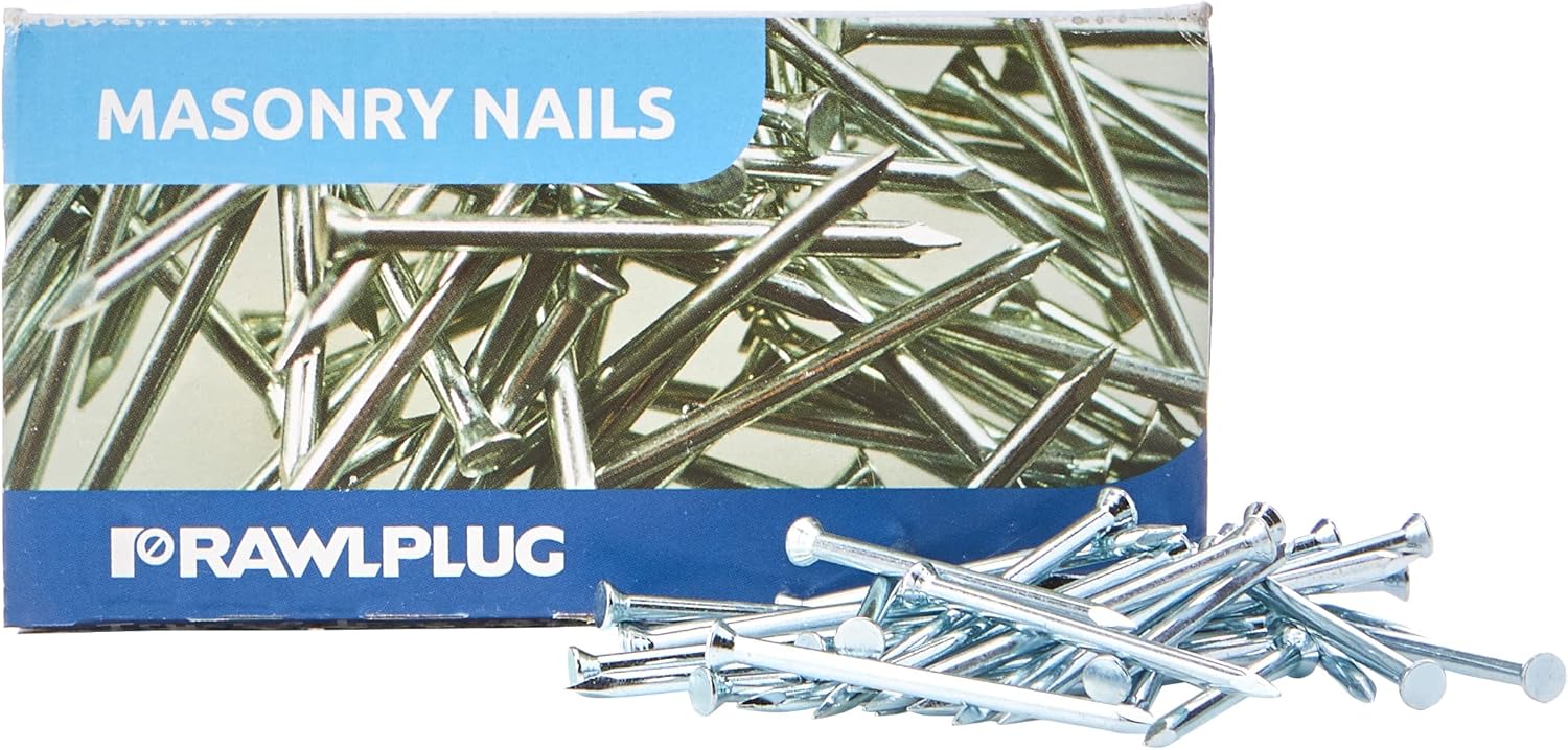 Rawlplug 04 024 Masonry Nails (100) 3.0 X 50mm (100 pieces) : Amazon.co ...