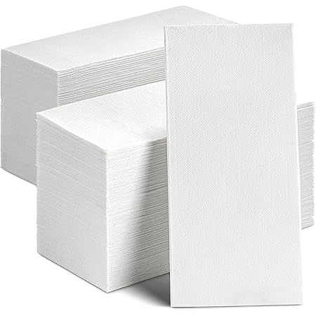 Amazon.com: [600 Pack]Vplus Paper Napkins Guest Towels Disposable ...