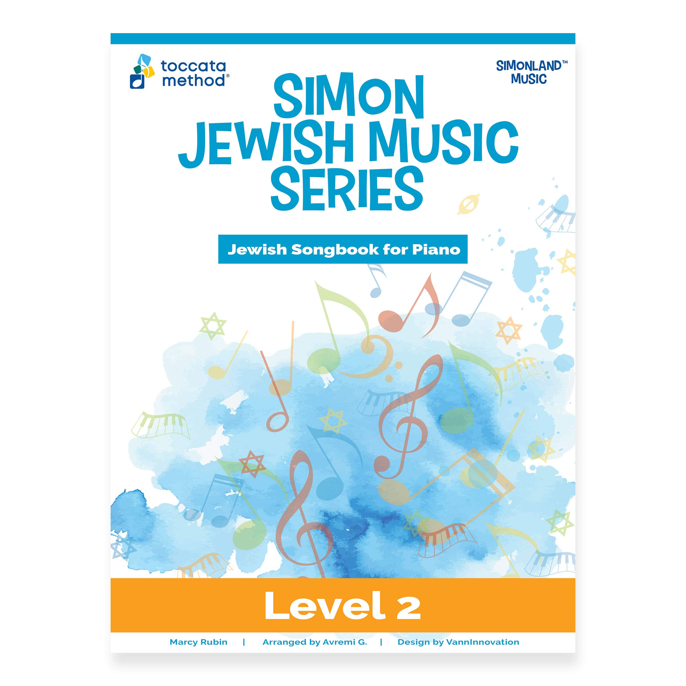 Simon Jewish Music Series Level 2 Piano Lesson Book: Marcy Rubin ...