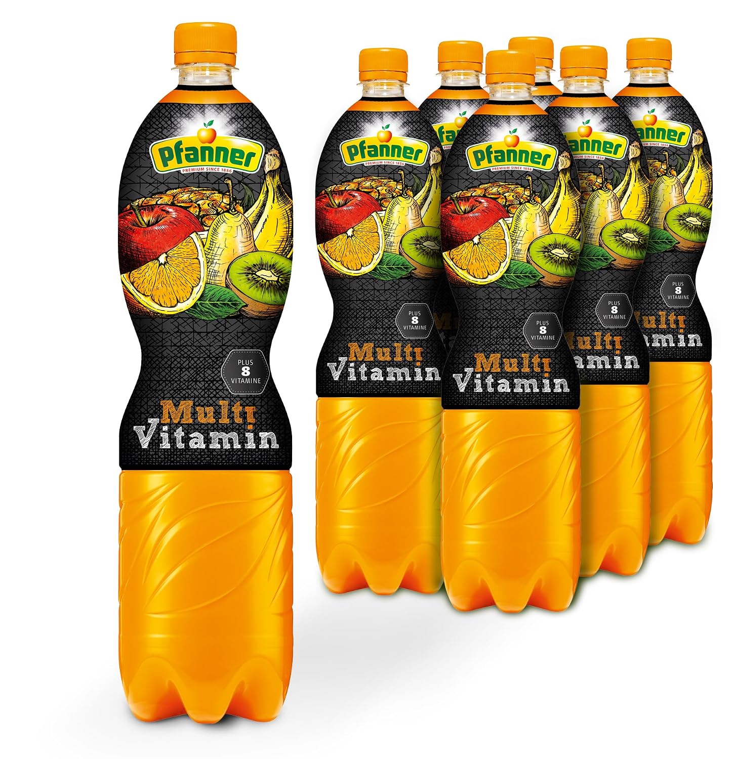 Pfanner Multivitamin Mehrfrucht Getränk im Vorratspack – Multi ...