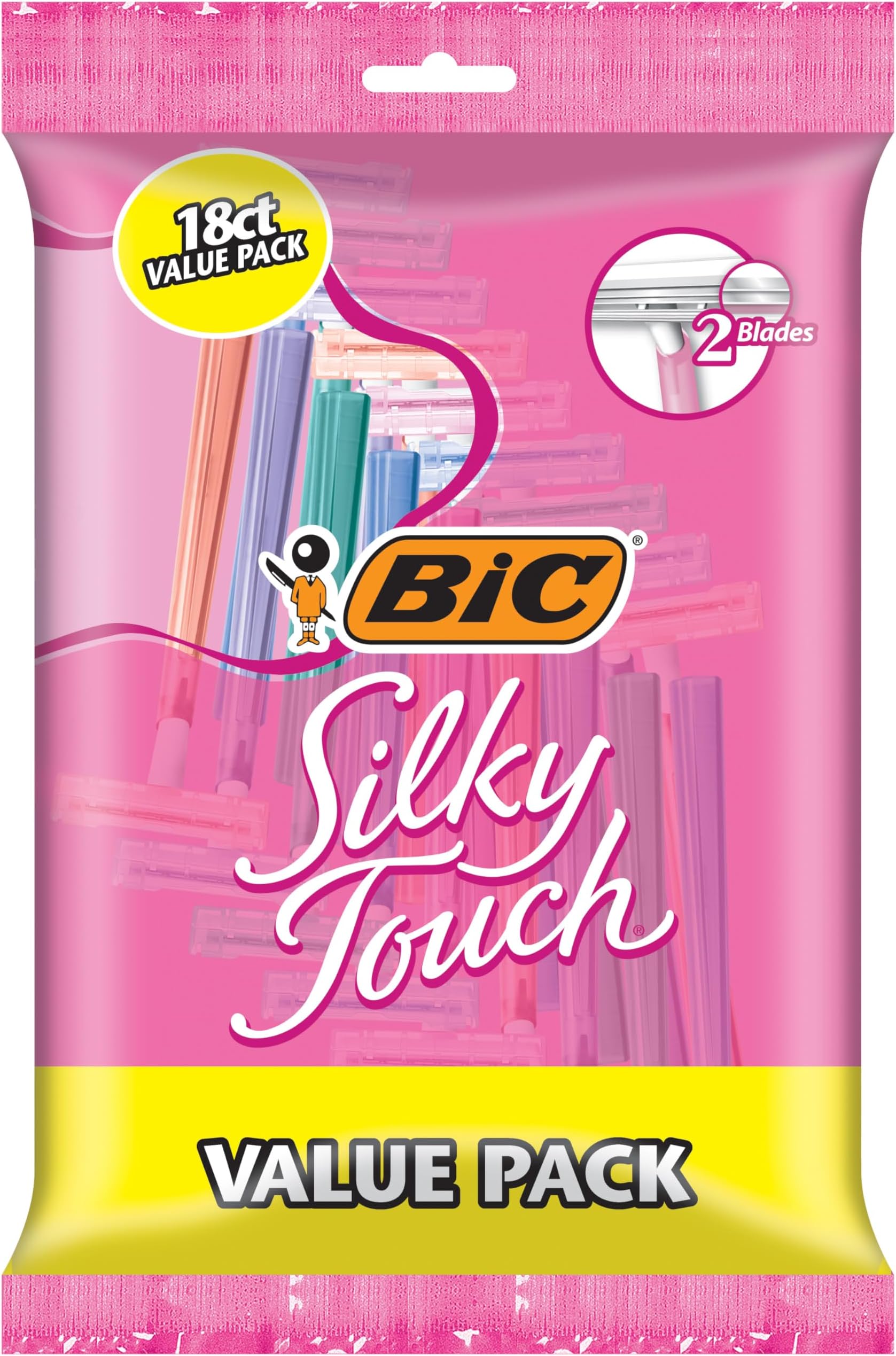 Amazon.com: BIC Flex 5 Disposable Razors for Men, Long-Lasting 5-Blade ...