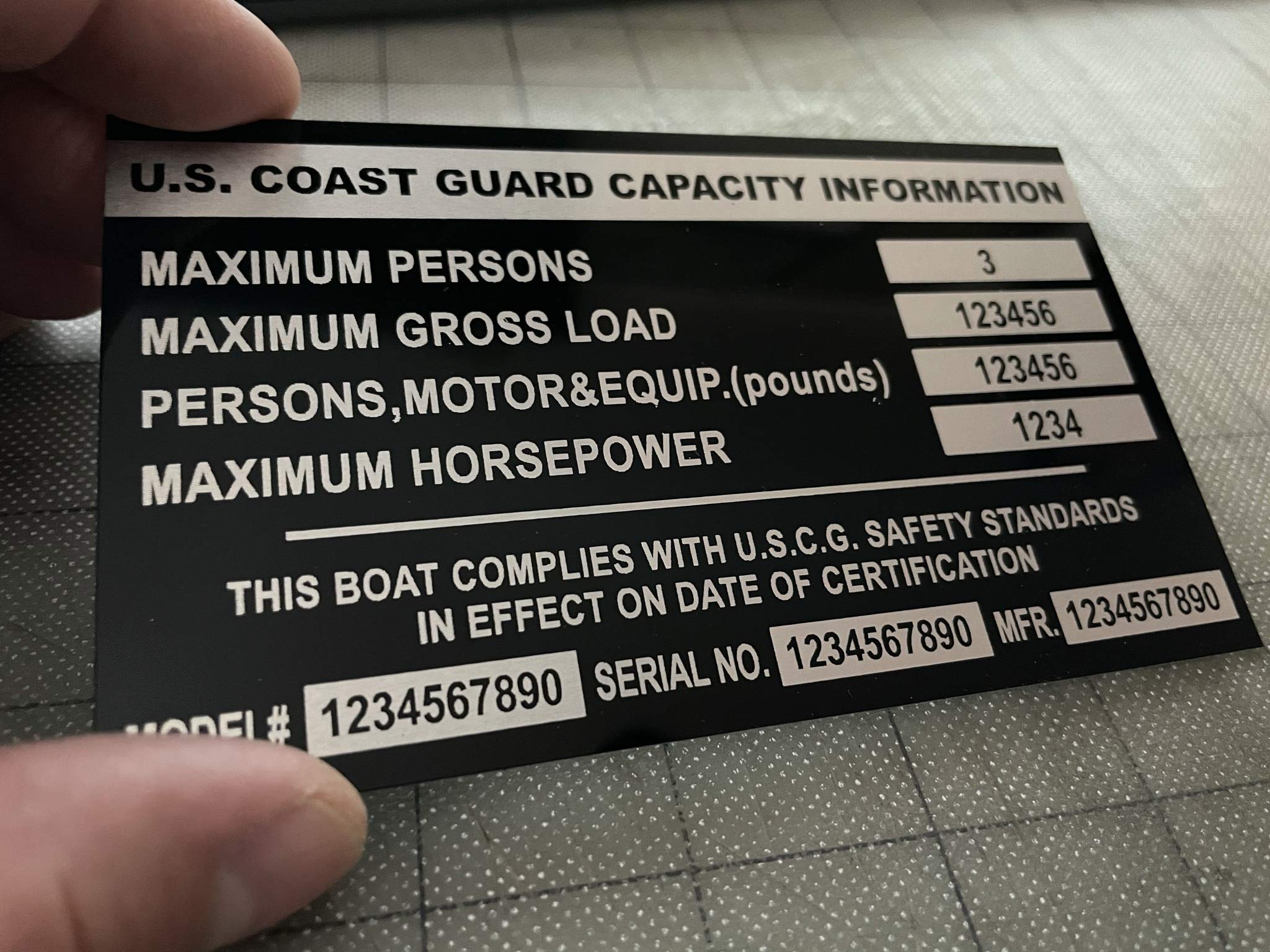 How would I know or workout out the largest outboard HP I can put on ...
