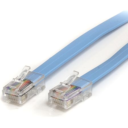 Amazon.com: Cisco Console Rollover Cable Adapter (M/F) - RJ45 to RJ45 ...
