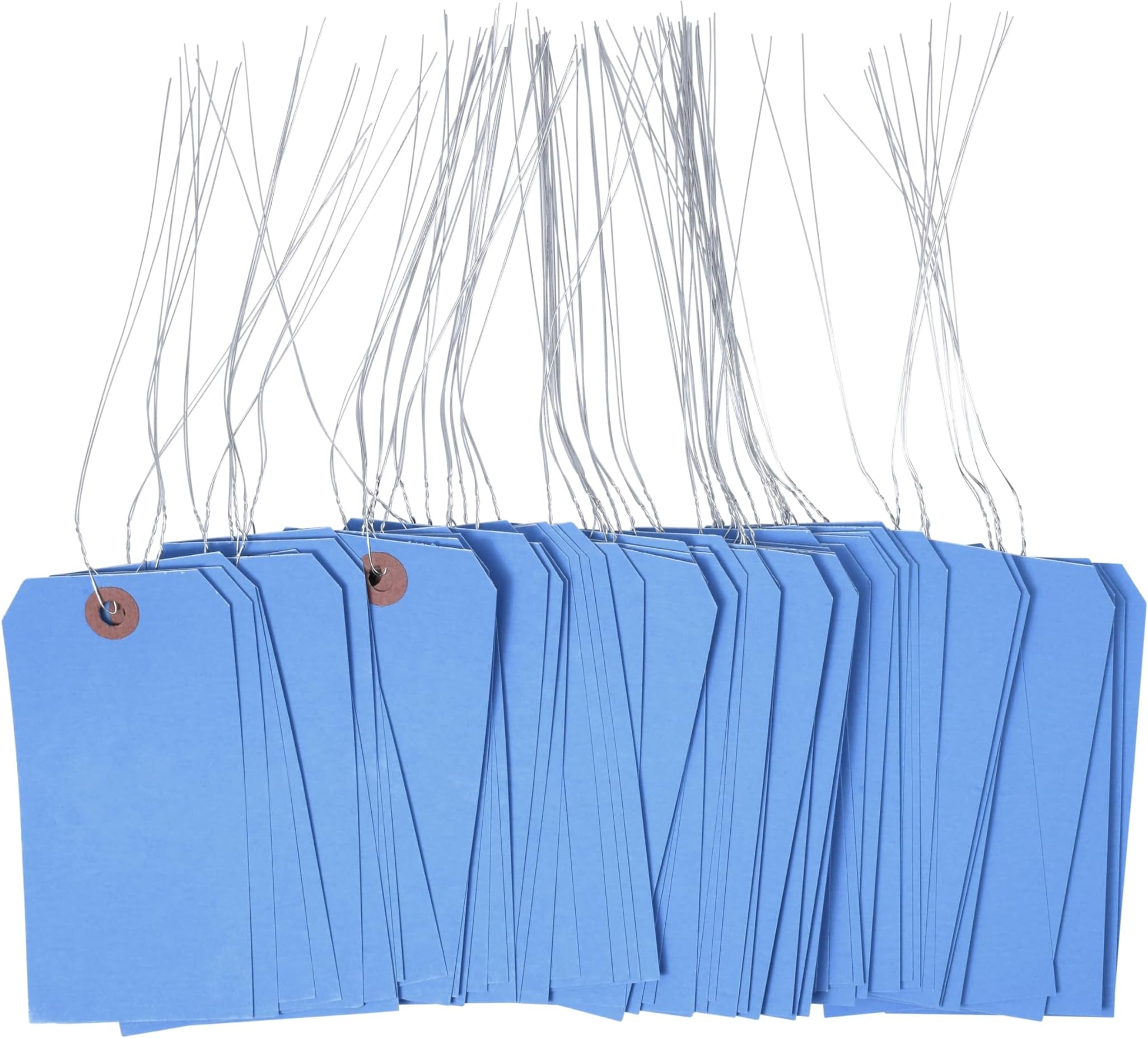 Amazon.com : 100 Red Tags with Wire Size 5 Measurements 4 3/4" x 2 3/8 ...