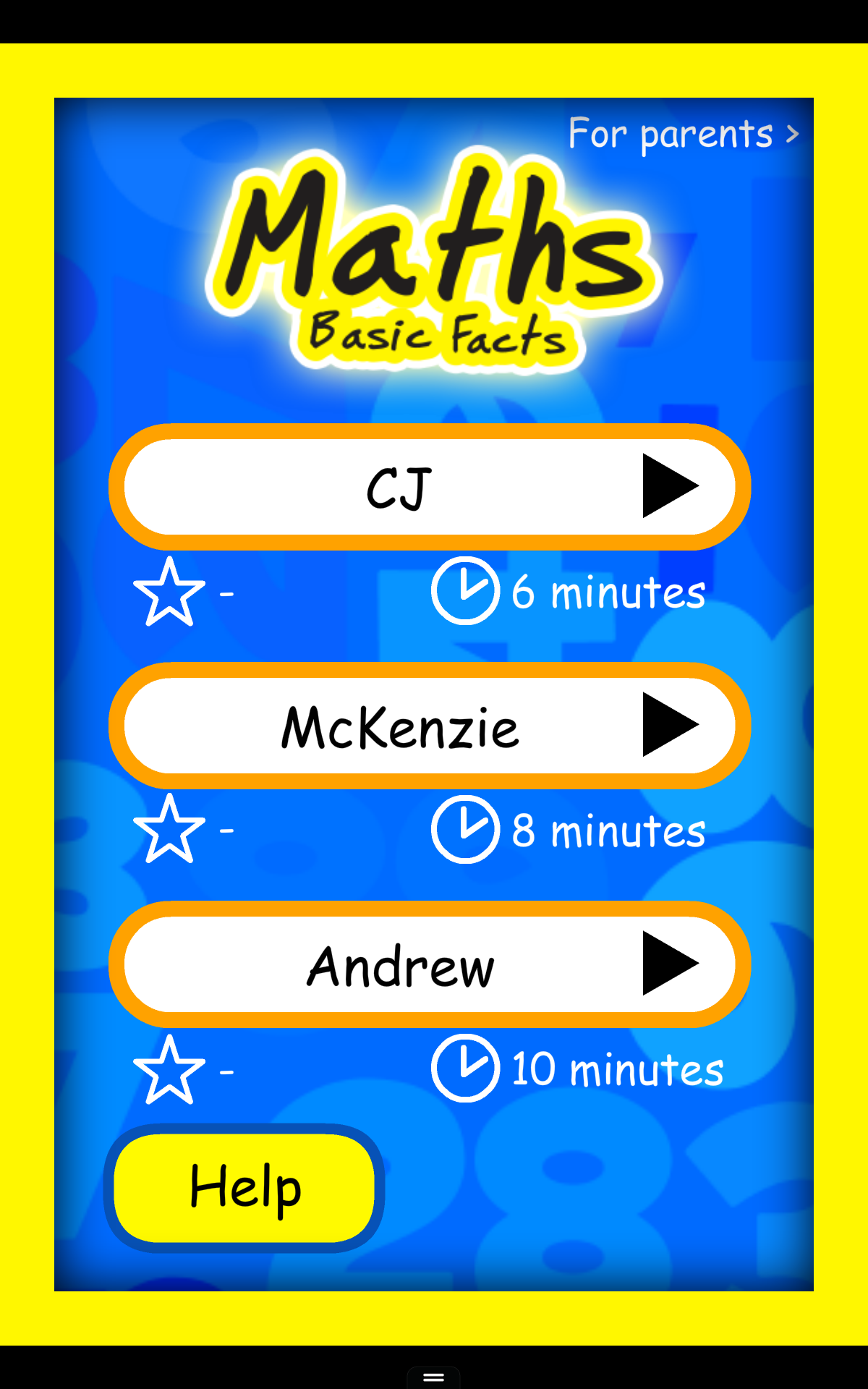 Maths Basic Facts - App on Amazon Appstore