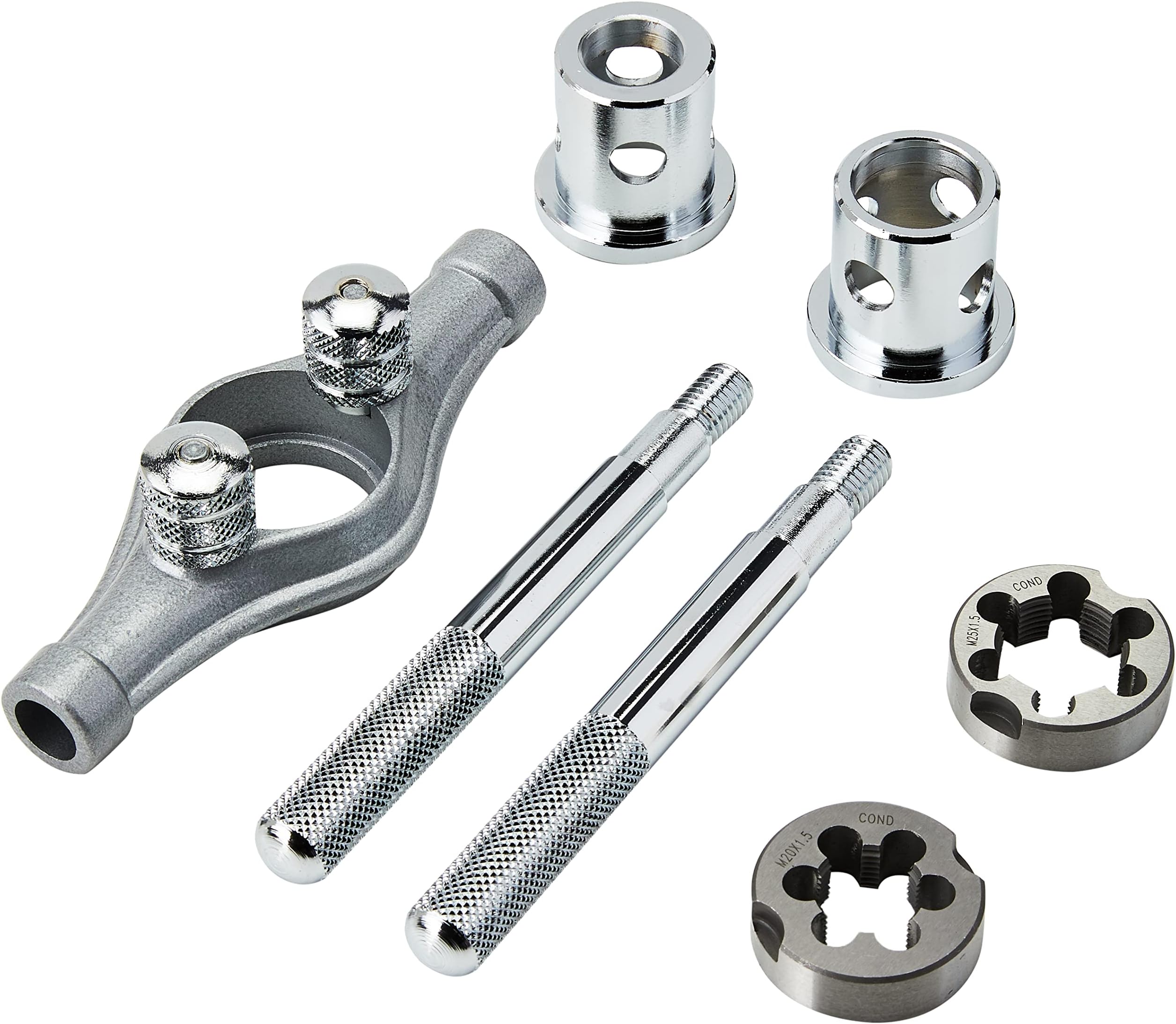 Armeg ECSDS20-25 20/ 25mm Conduit Stock and Die Set : Amazon.co.uk: DIY ...