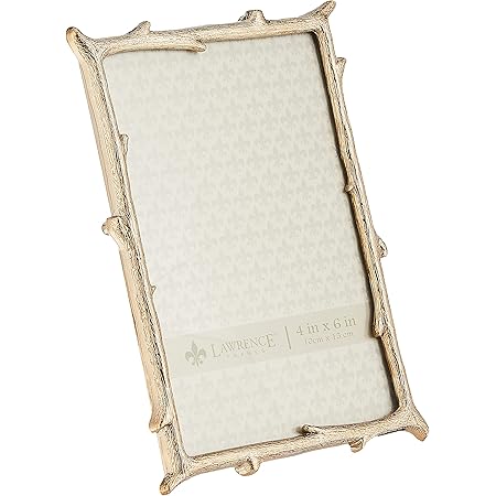 Amazon.com - Lawrence Frames 4x6 Gold Metal Natural Branch Design ...