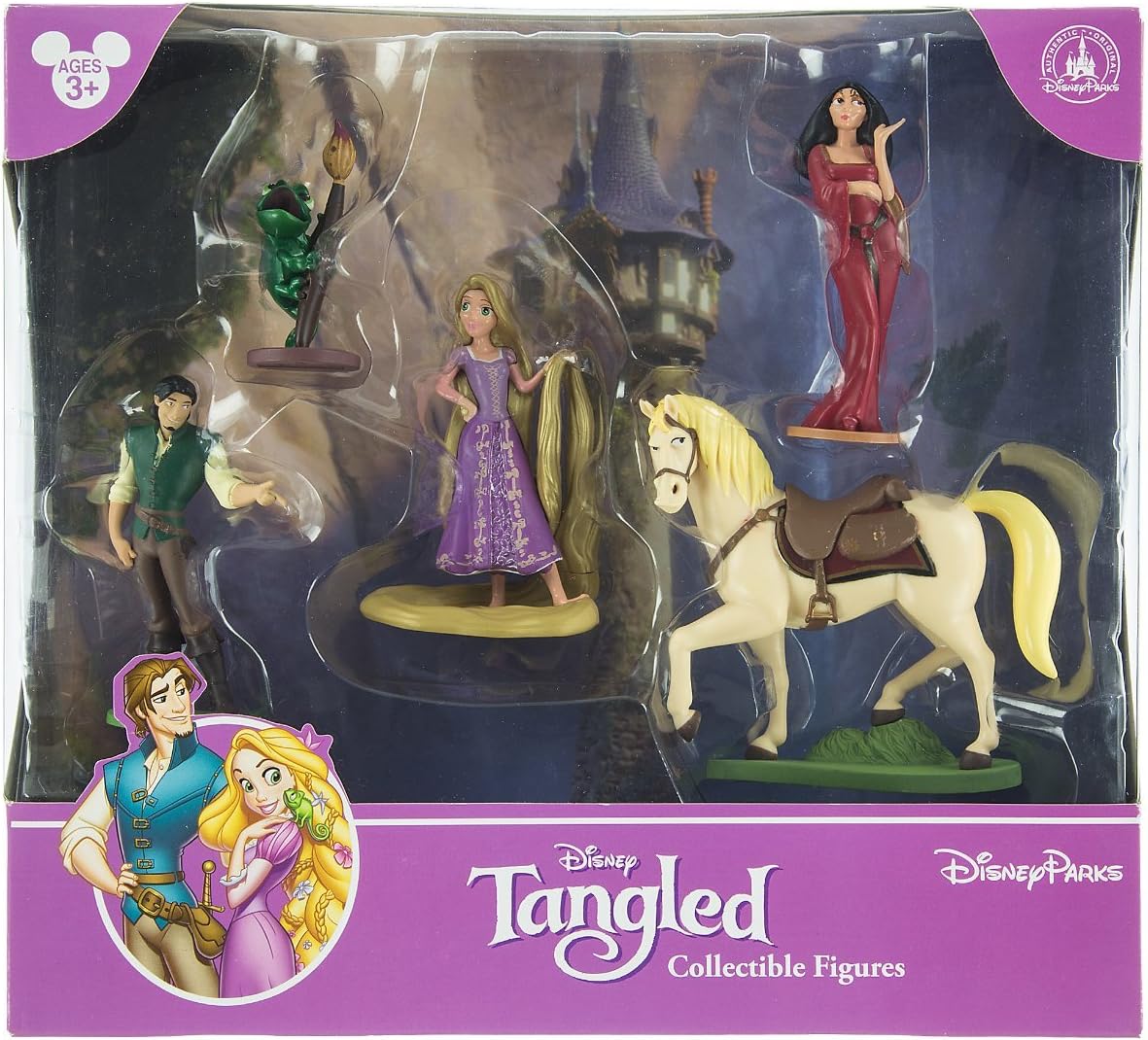 Disney Park Tangled Rapunzel Figurine Playset Play Set Cake Topper ...