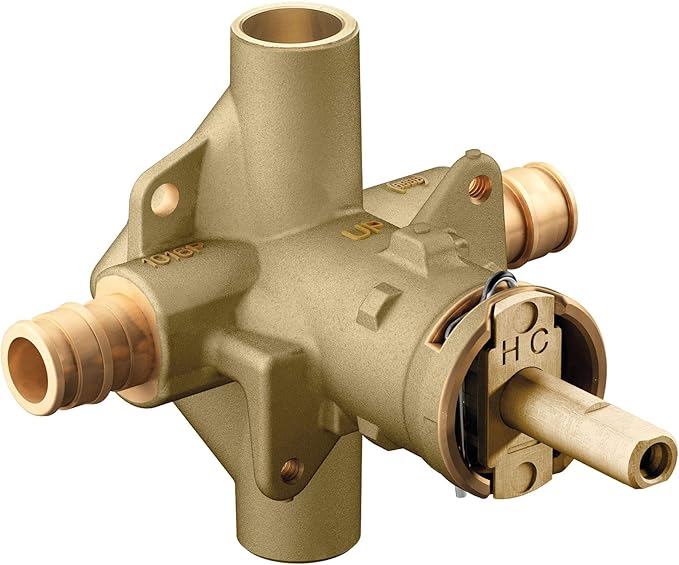 Moen 62365 1/2-Inch Posi Temp M PACT Tub and Shower Pressure Balanced ...