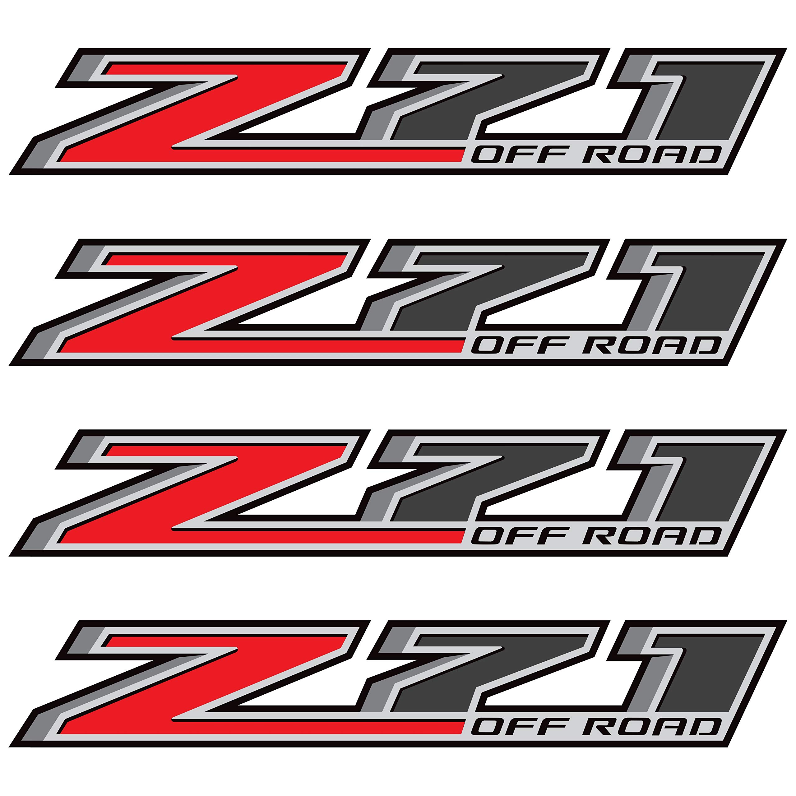 Gold Hook Z71 Offroad Truck Decals 2014 2018 Bedside Stickers ...