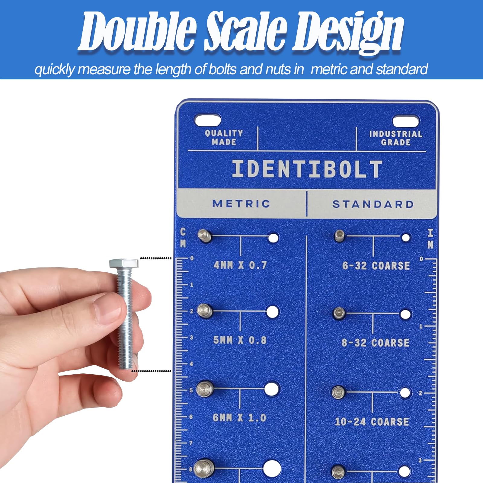 Snapklik.com : QGKPL Thread Checker, 28 Nut And Bolt Thread Checker ...