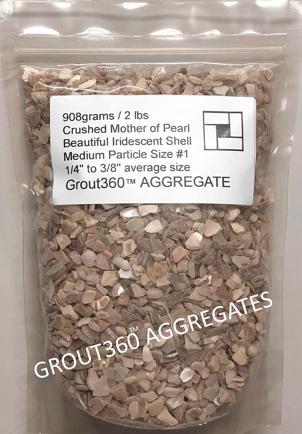 Amazon.com: Grout 360 Shell Pieces Mother of Pearl for Beach Theme ...