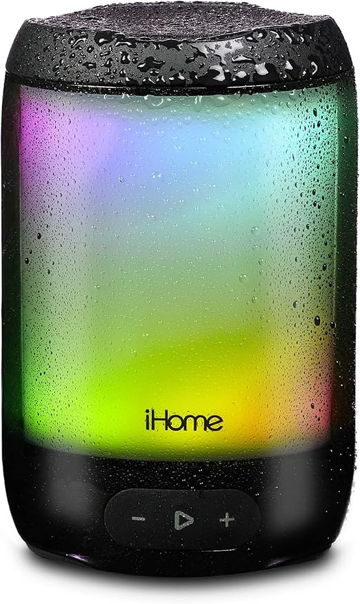 Amazon.com: iHome Waterproof Bluetooth Speaker with 25 Hour Mega ...