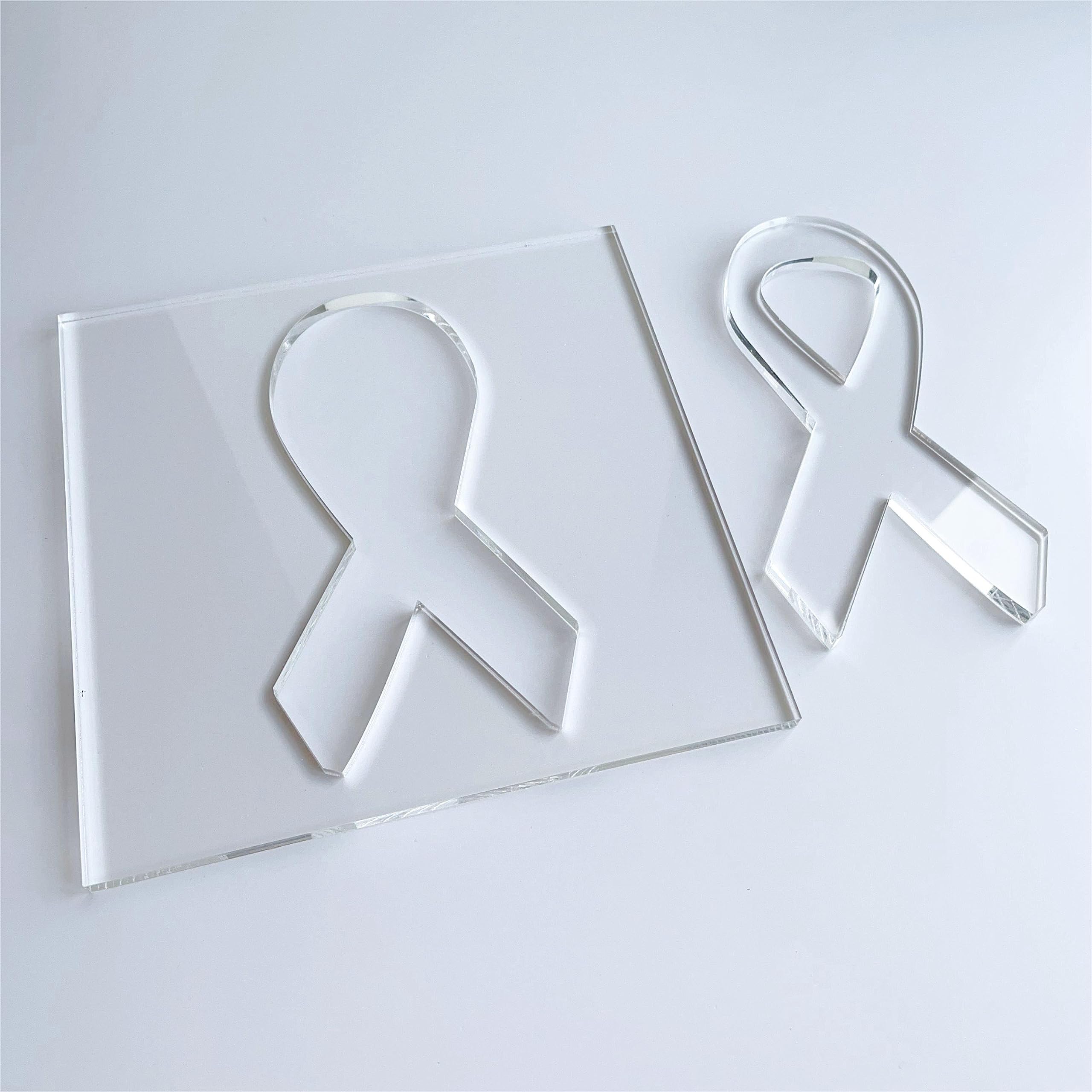 Maple Leaf Stencil Large Ribbon Router Template - Clear Acrylic Inlay ...