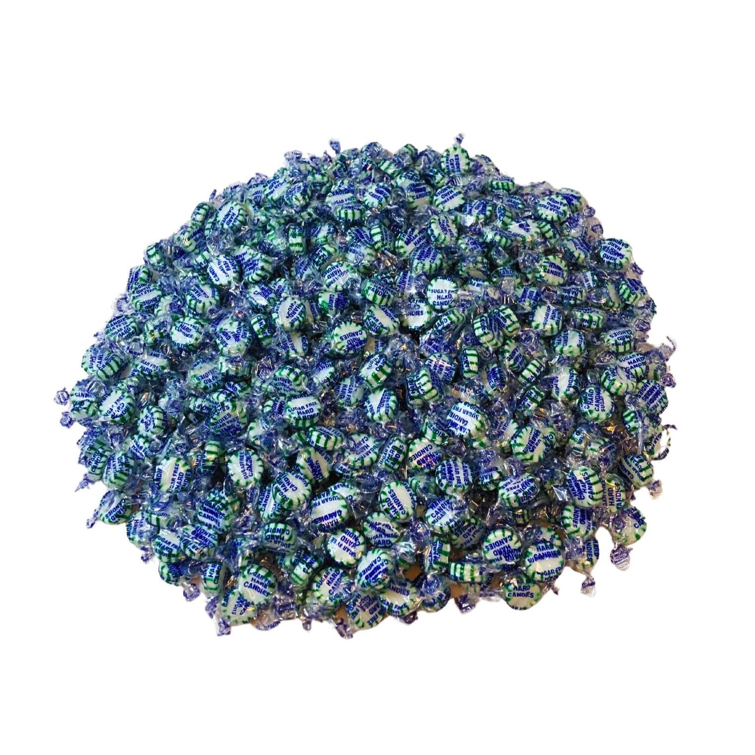 Amazon.com : Sugar Free Spearmint Mints Hard Candy - 6 lbs Bulk Bag ...