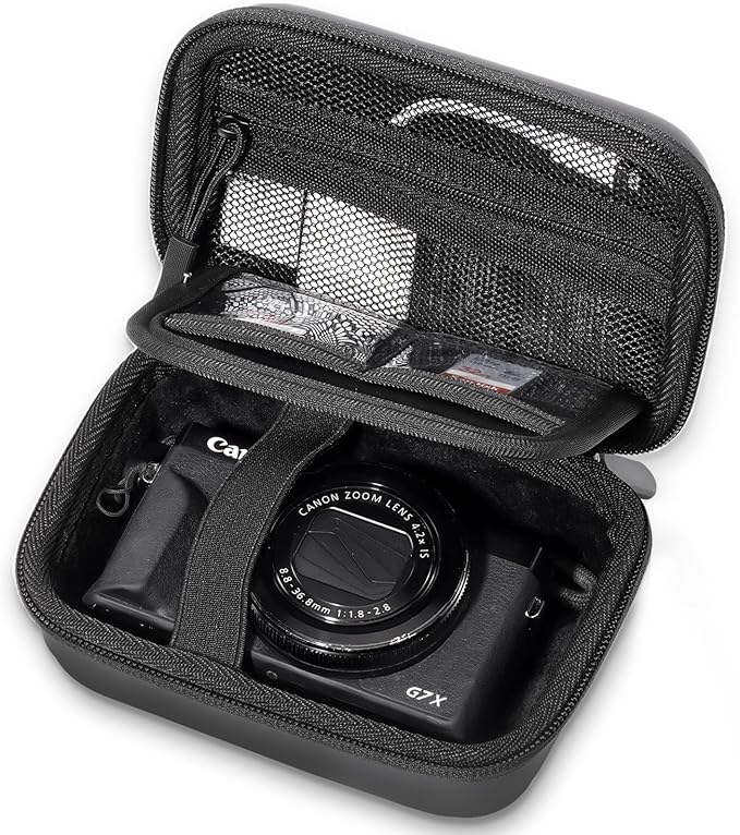 Amazon.com : ProCase Hard Shell Digital Camera Case for Canon G7X Mark ...