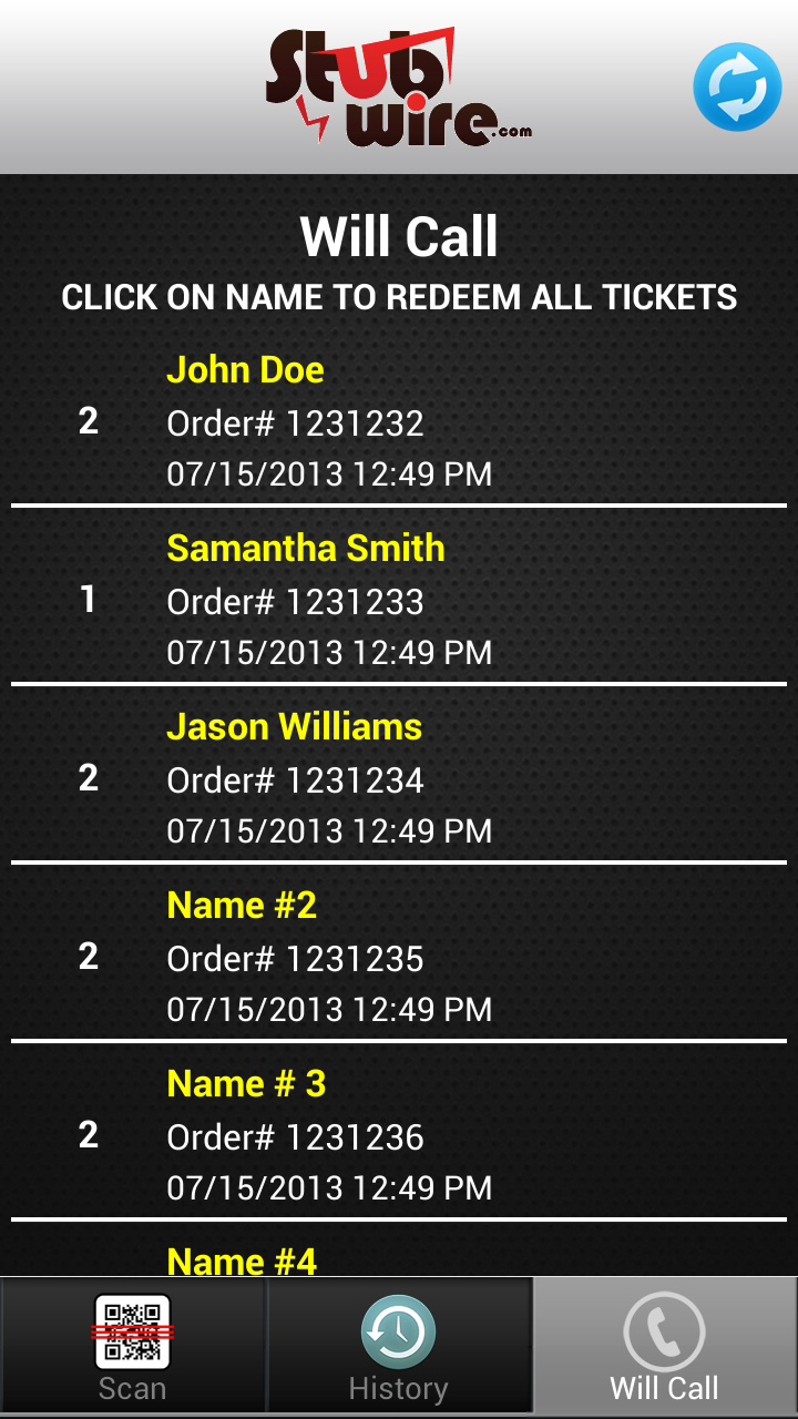 StubWire.com Ticket Scanner - App on Amazon Appstore