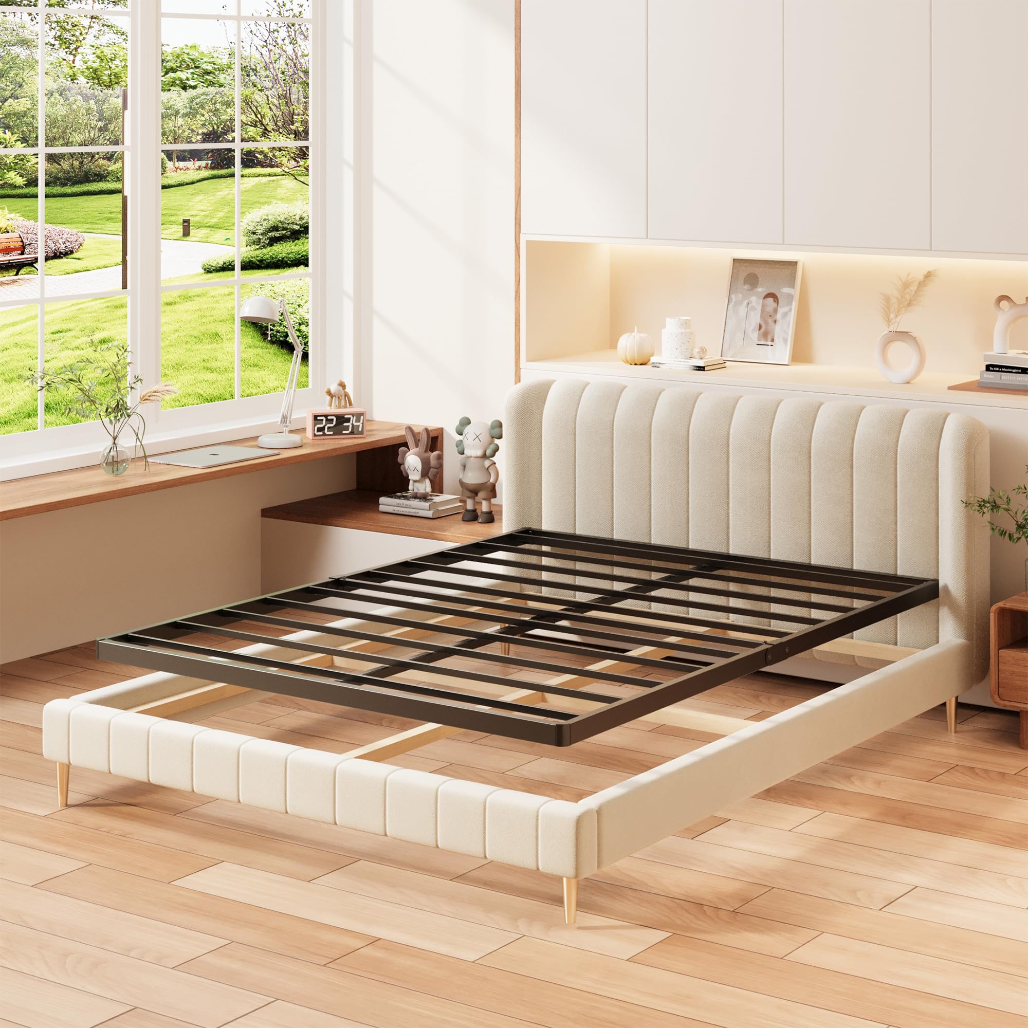 Amazon.com: Yicensen 1.6 Inch Bunkie Board Full Low Heavy Duty Metal ...