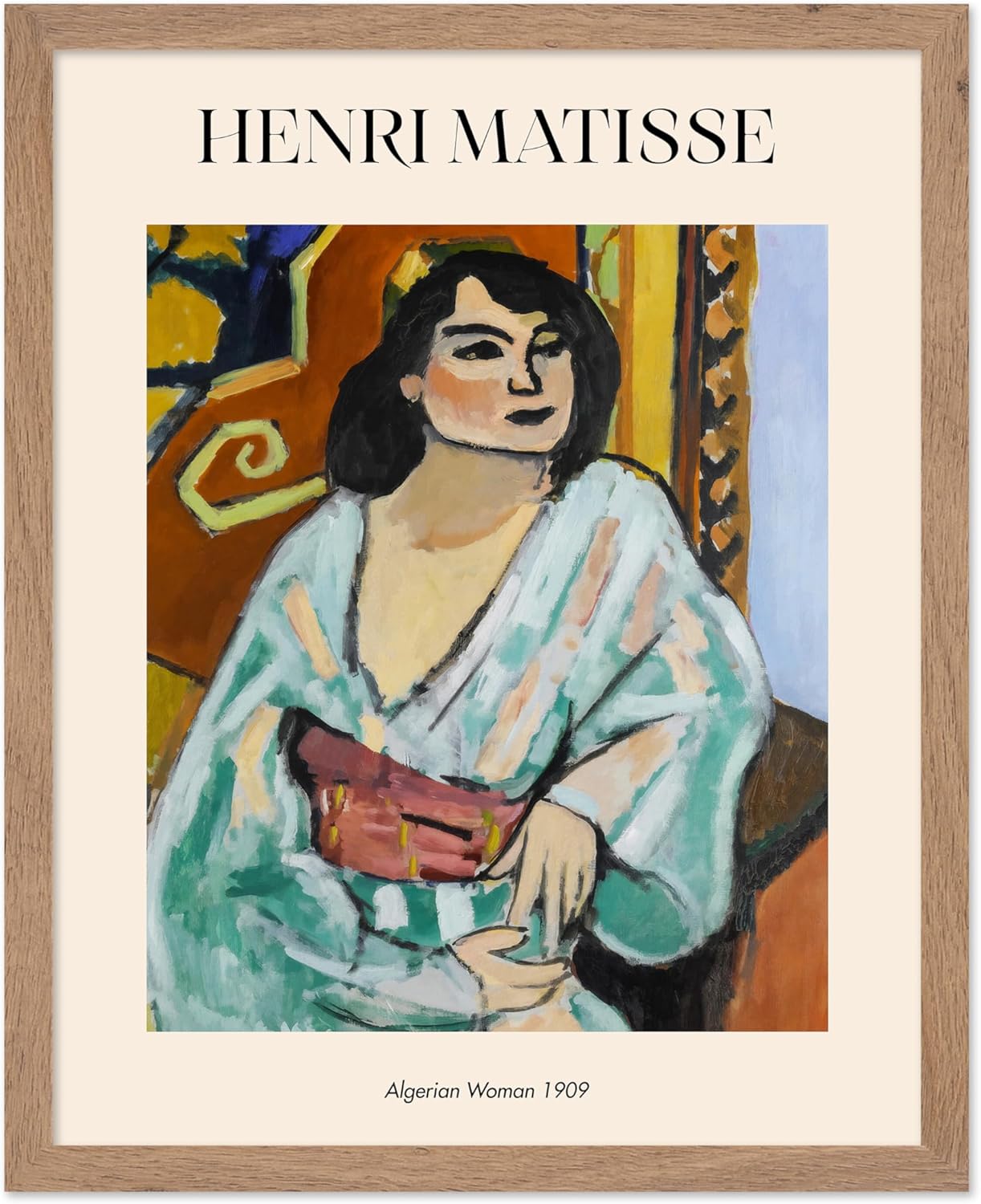 Amazon.com: Poster Master Henri Matisse Poster - La Blouse Roumaine ...
