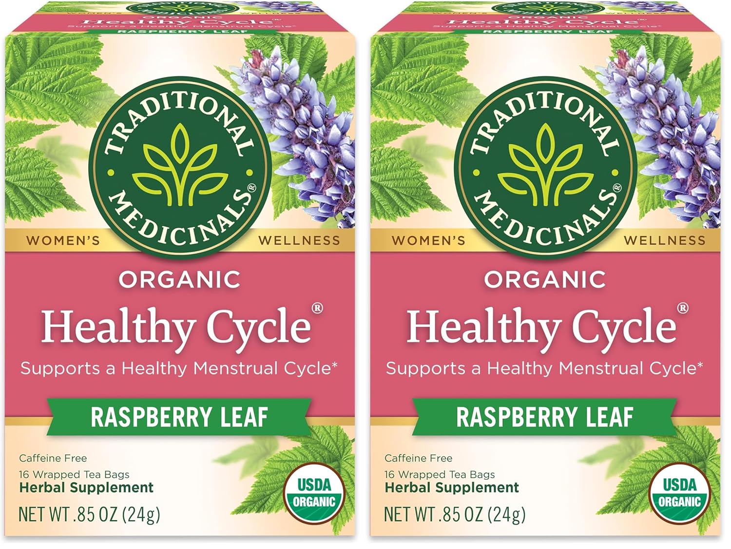 Amazon.com : Traditional Medicinals Tea, Organic Healthy Cycle ...