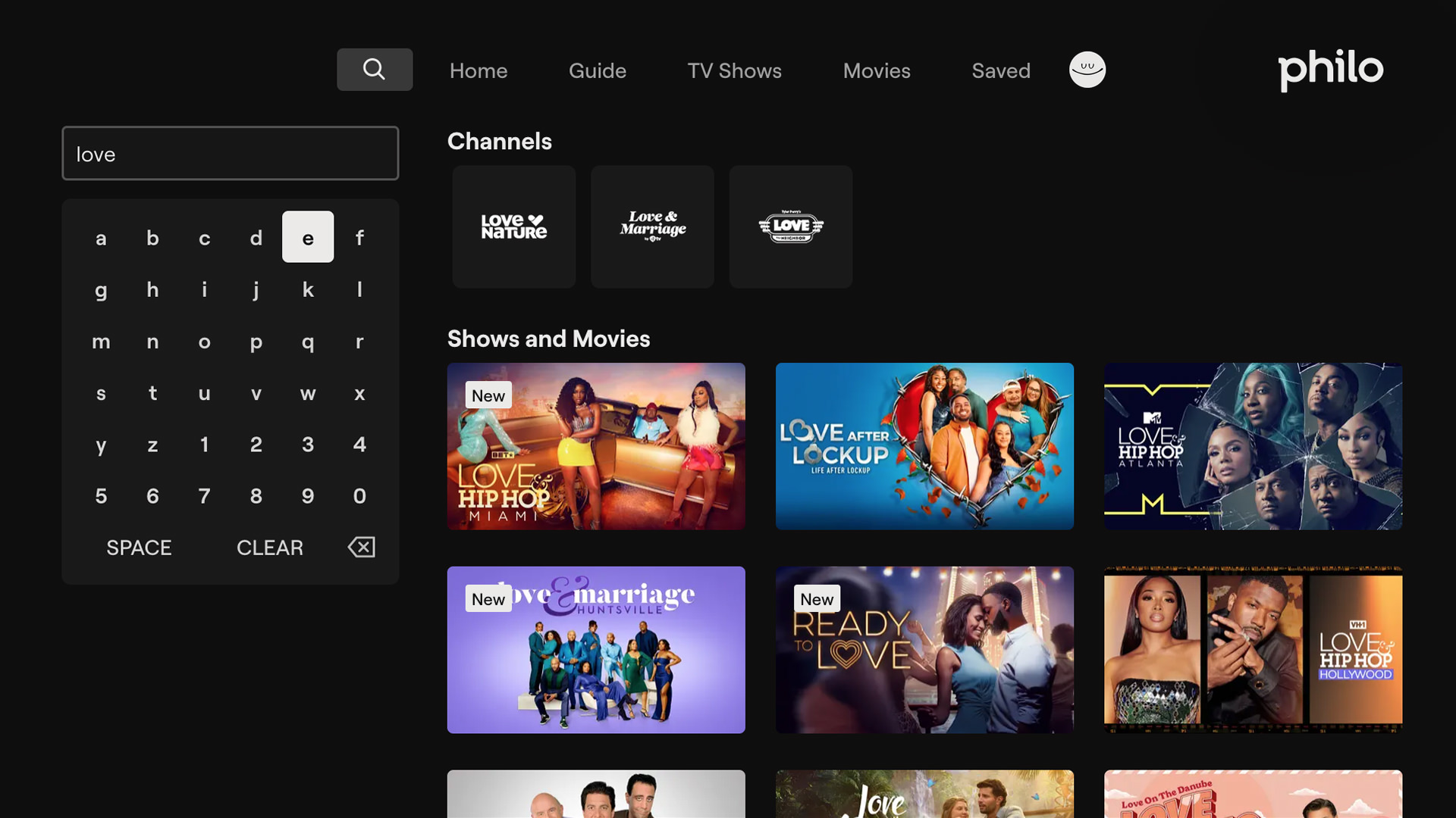 Philo: Live TV, Movies, Shows and Free Channels - App on Amazon Appstore
