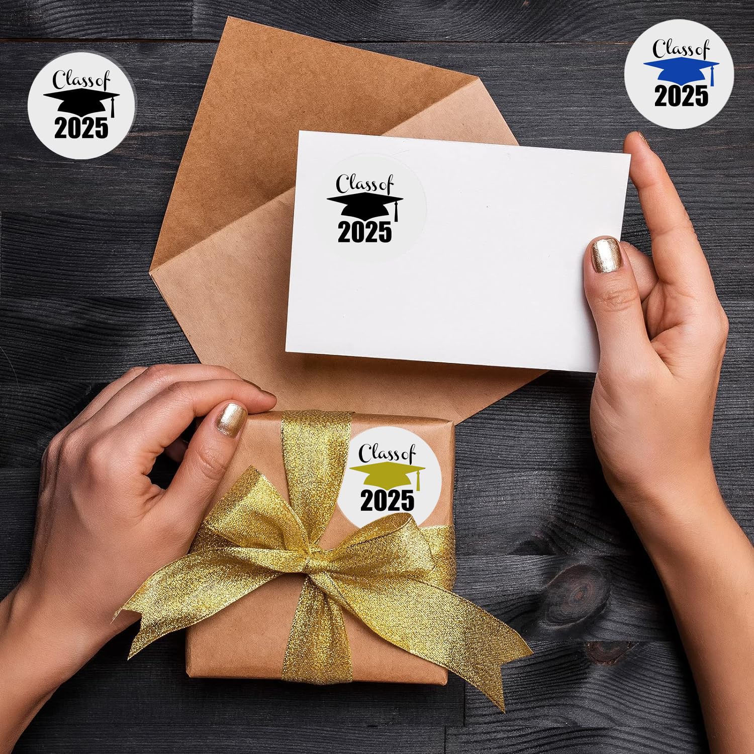 Graduation Envelope Seals Vinyl Graduation Stickers Single Use